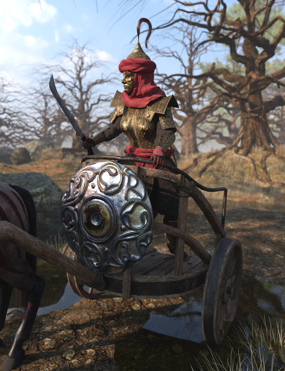 Ancient Chariots 2 | Daz 3D