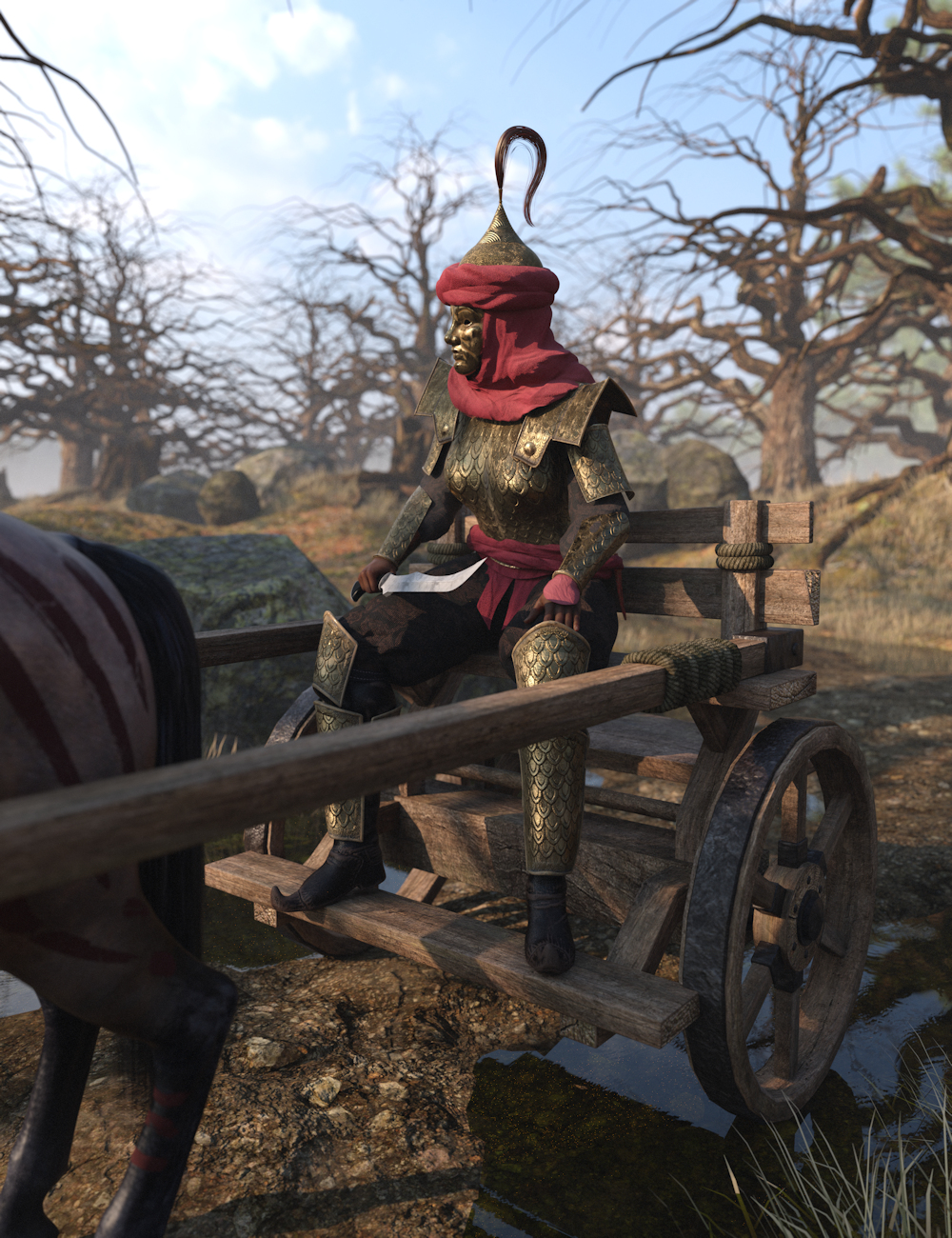 Ancient Chariots 2 | Daz 3D