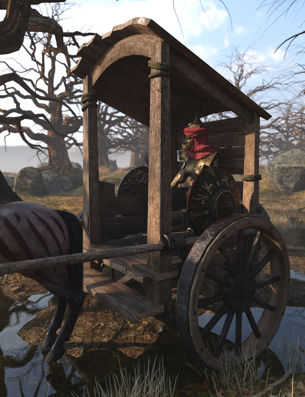 Ancient Chariots 2 | Daz 3D