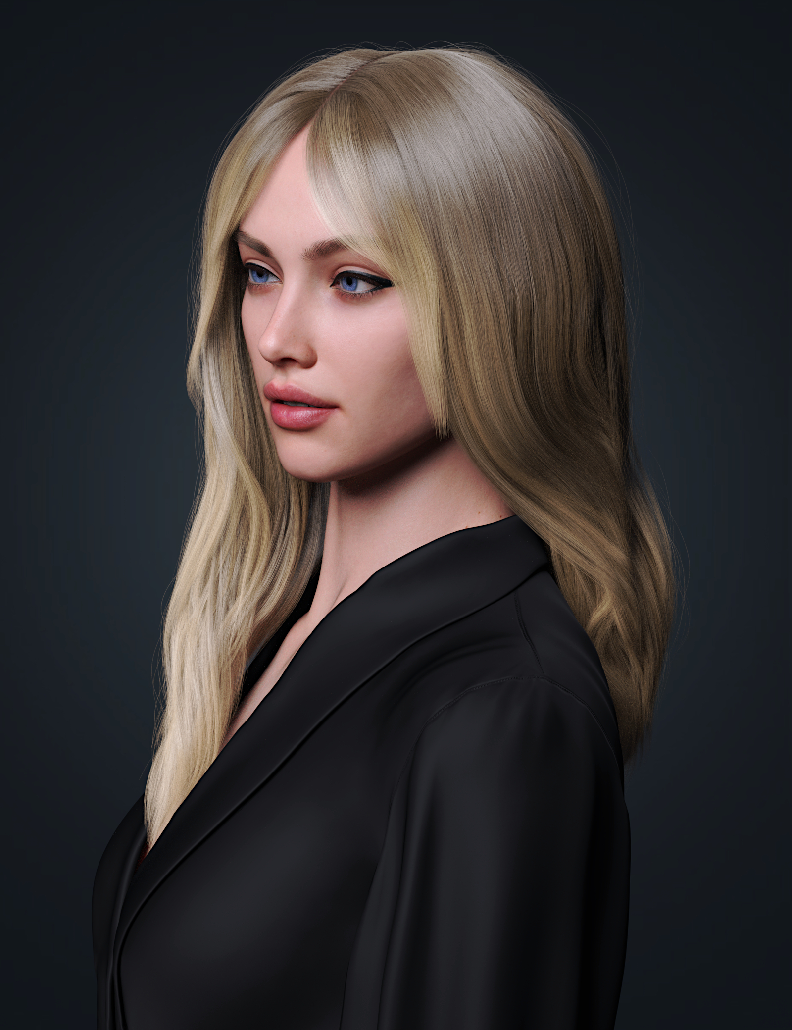 Julia Hair For Genesis 9 Daz 3d