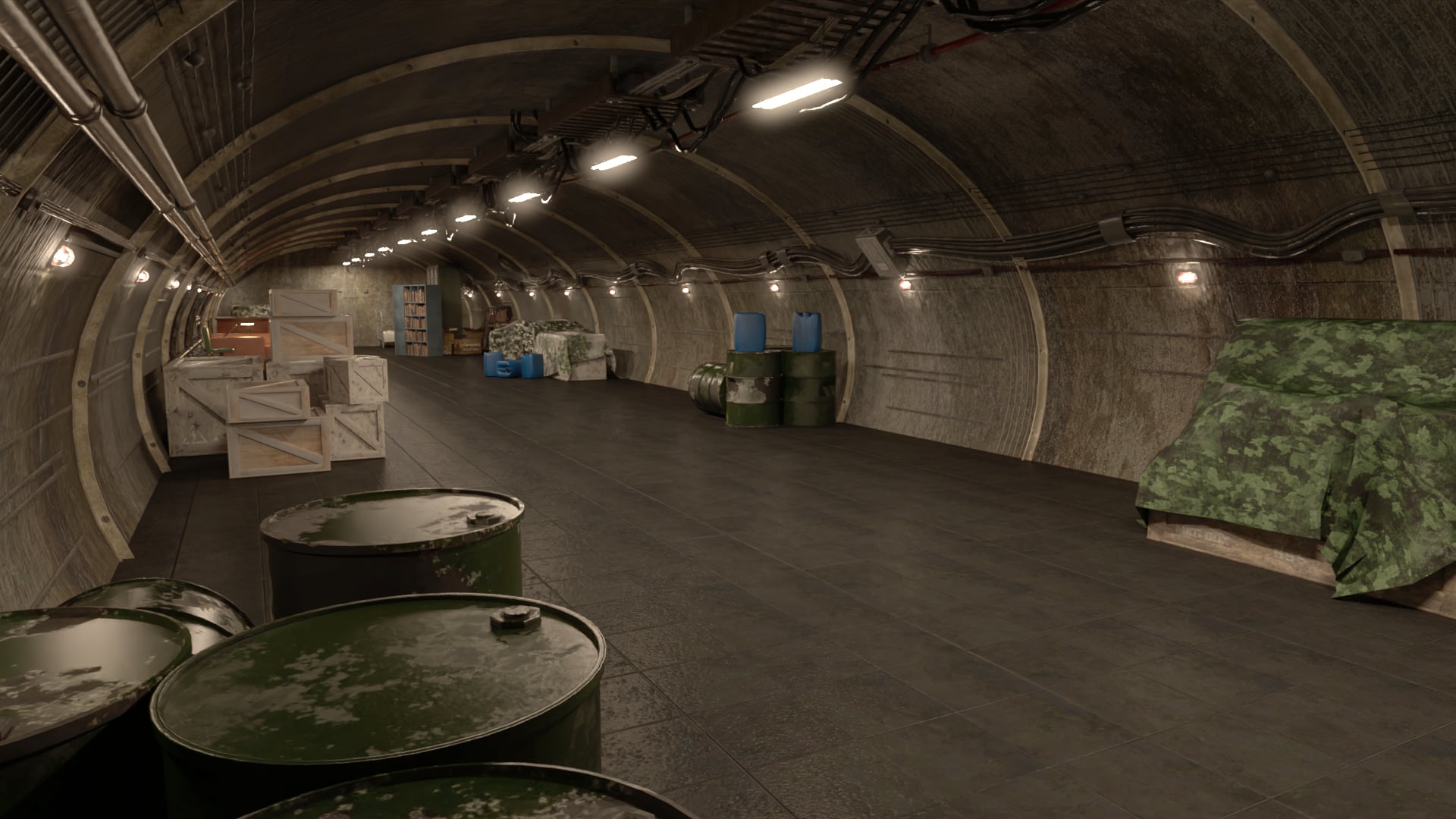 Old Underground Bunker | Daz 3D