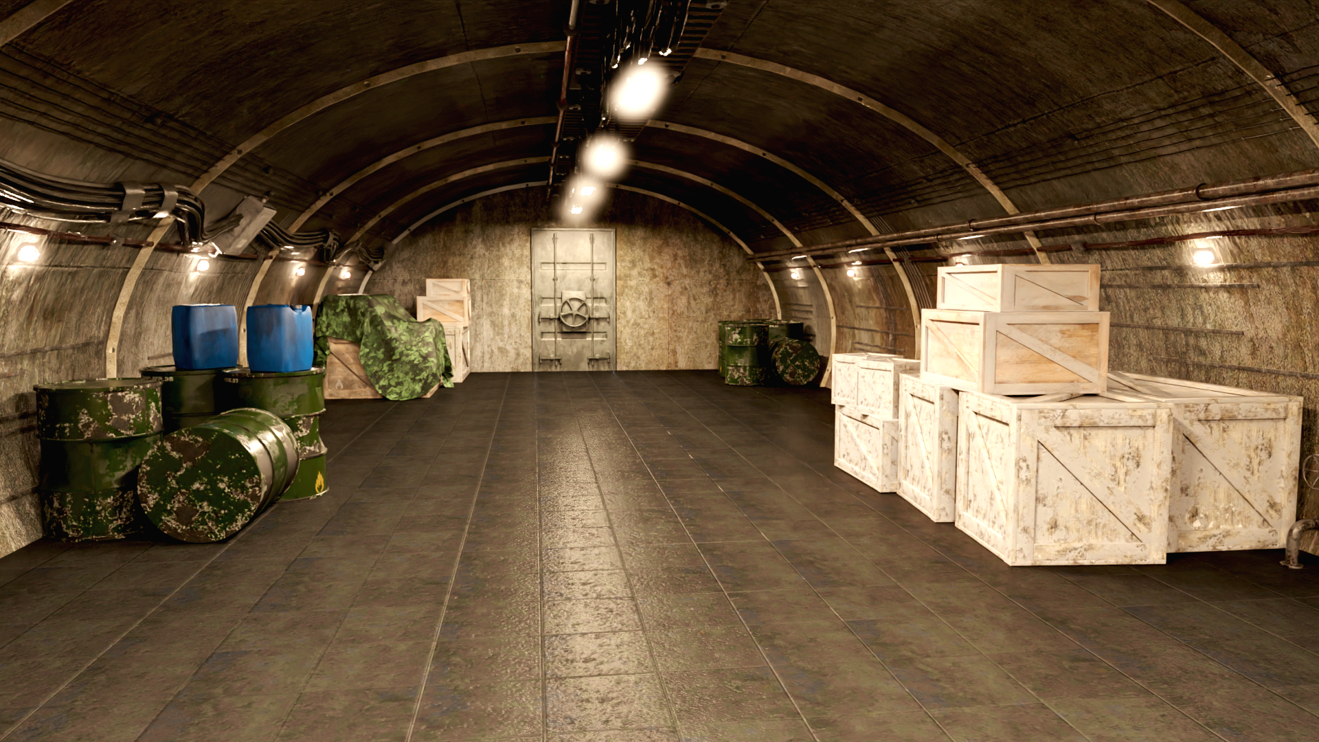 Old Underground Bunker | Daz 3D