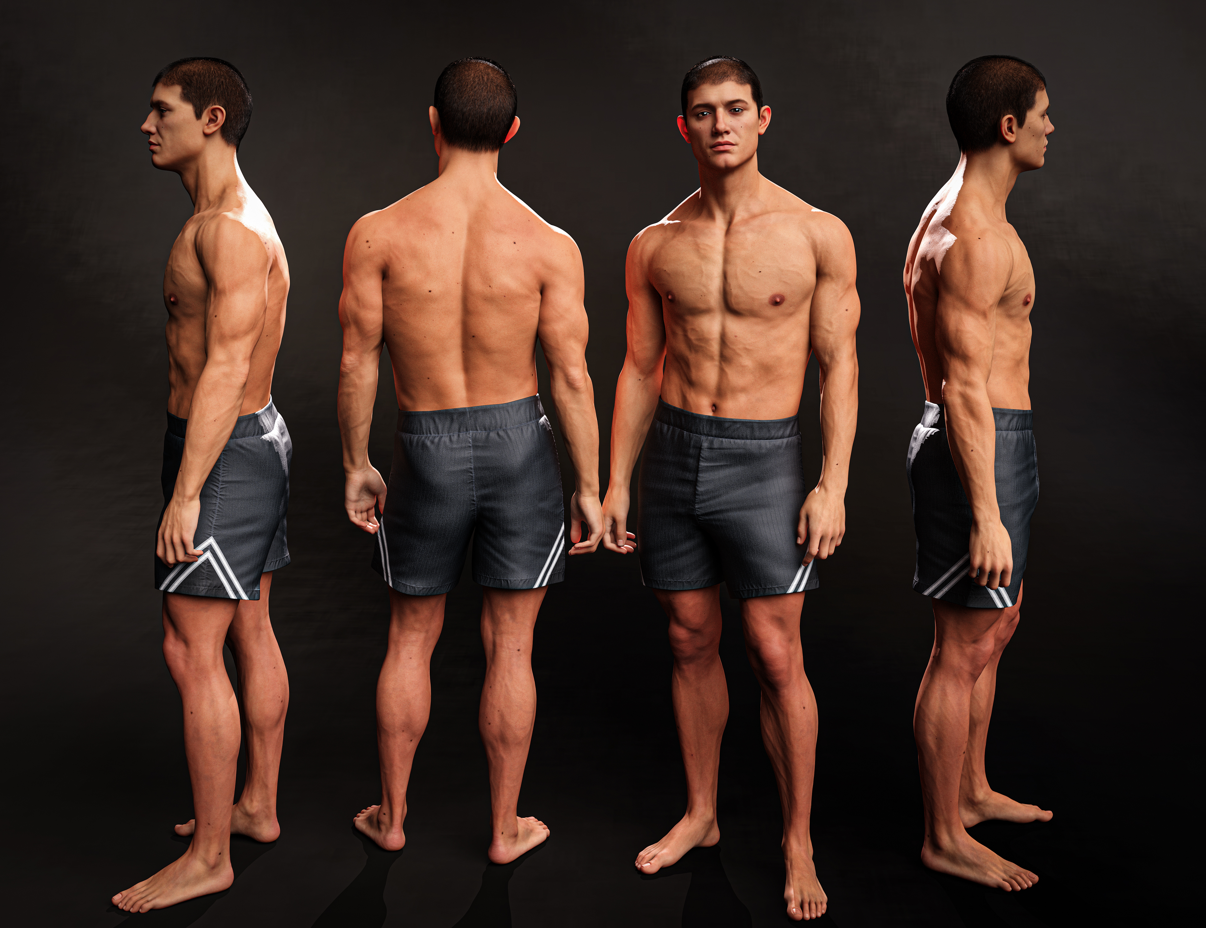 E3D Marcus HD for Genesis 9 | Daz 3D