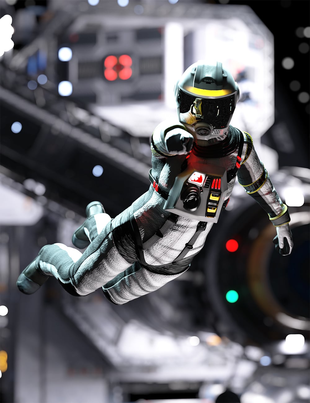 Space Poses for Genesis 9 Base | Daz 3D