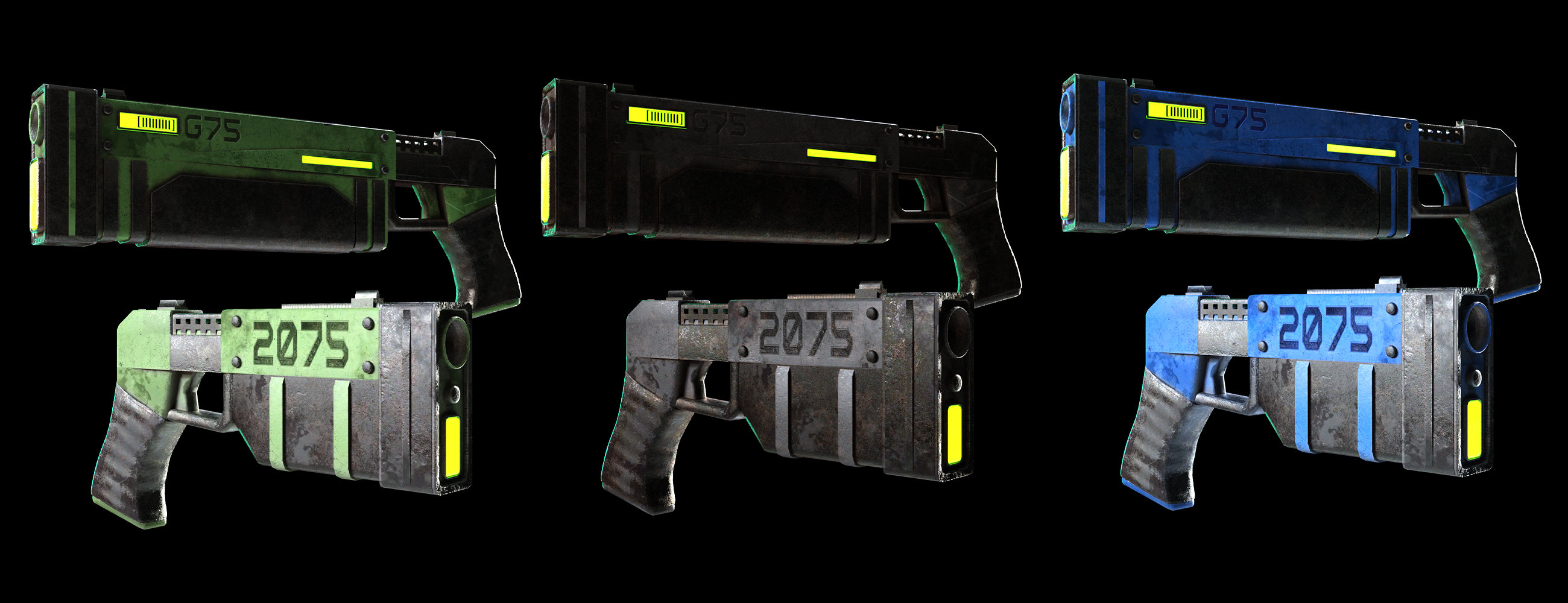 M3D Dystopic Future Weapons and Poses for Genesis 9, 8, and 8.1 Females ...