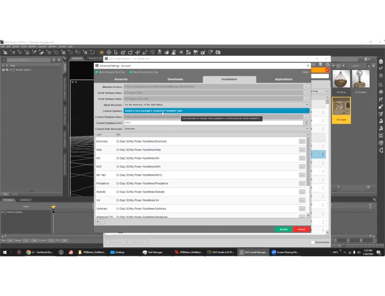 Content Wizard : Tutorial Set on Improving your DAZ Content Library ...