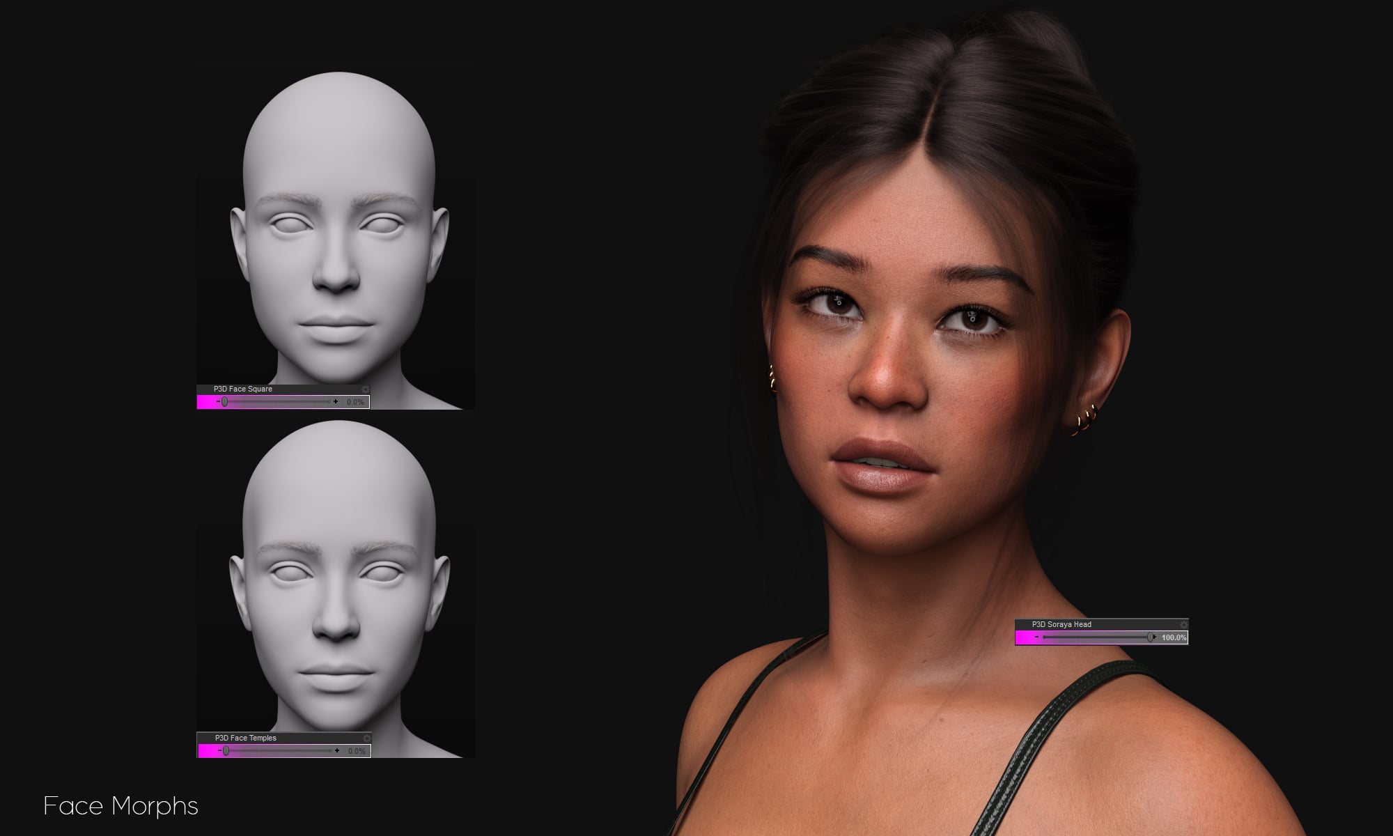 The Look Female Face Morph Resource for Genesis 9 | Daz 3D