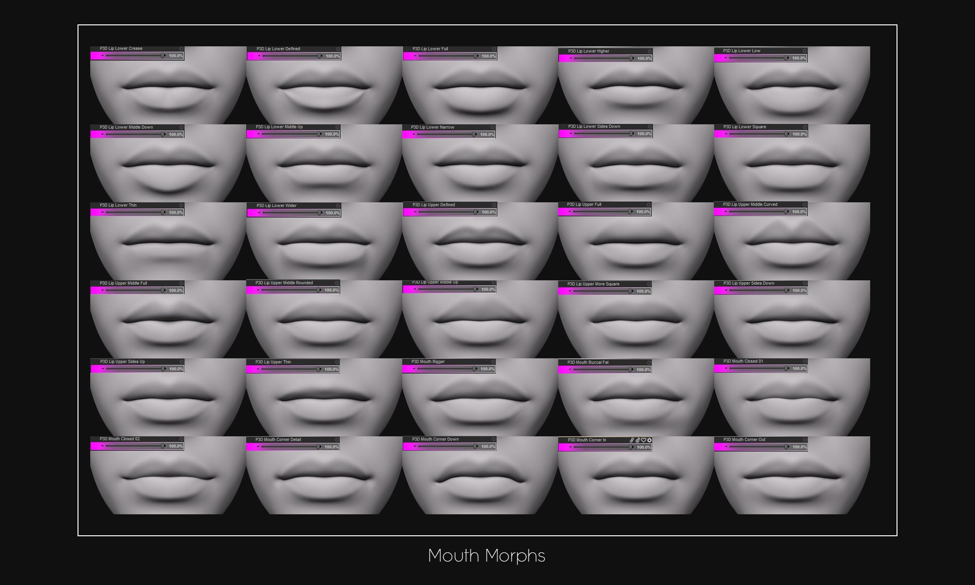The Look Female Face Morph Resource for Genesis 9 | Daz 3D