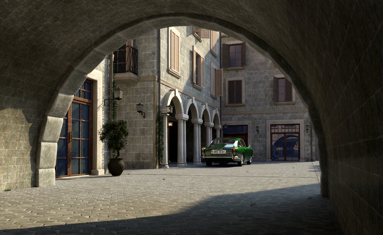 Mediterranean Street Kit | Daz 3D