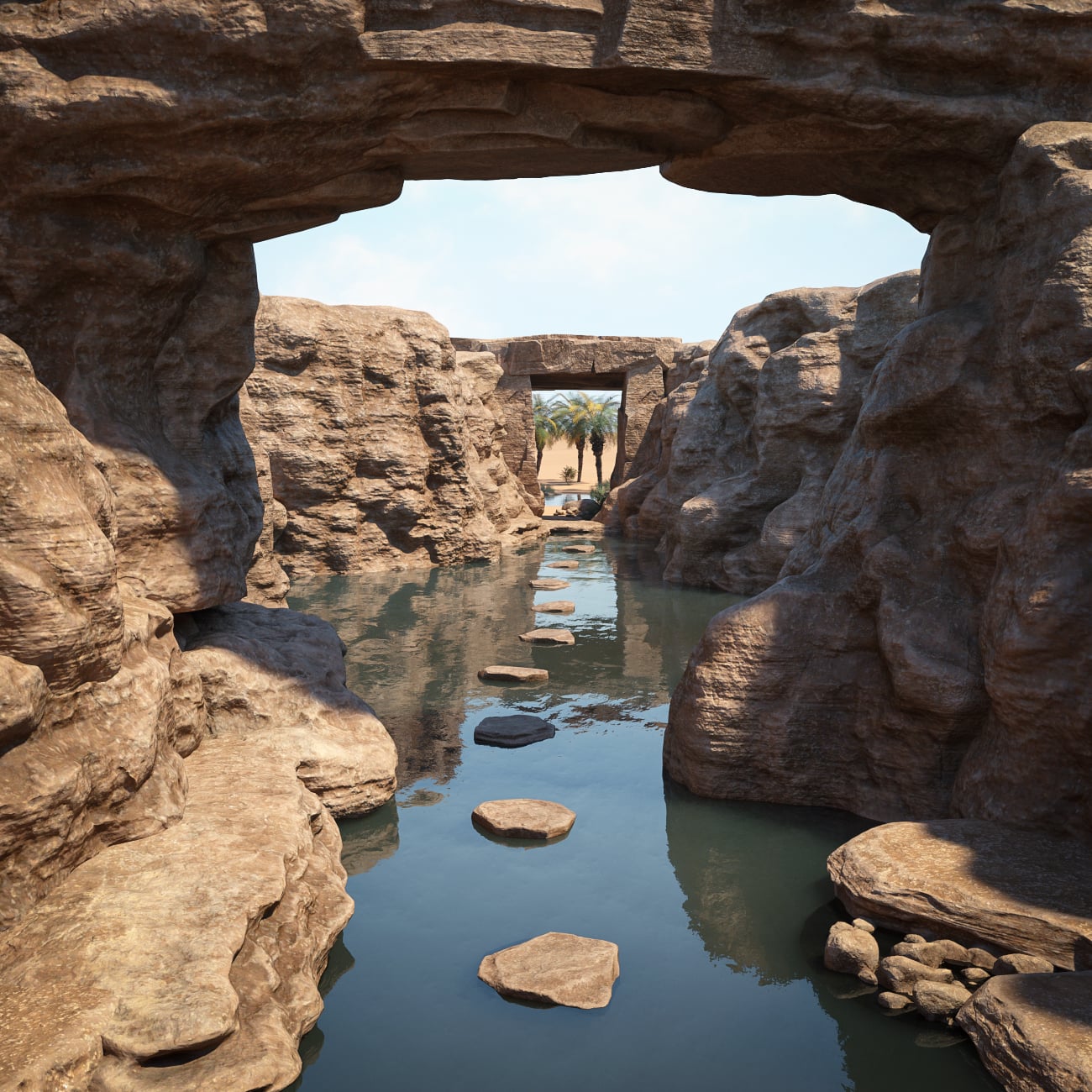 Arid Valley | Daz 3D