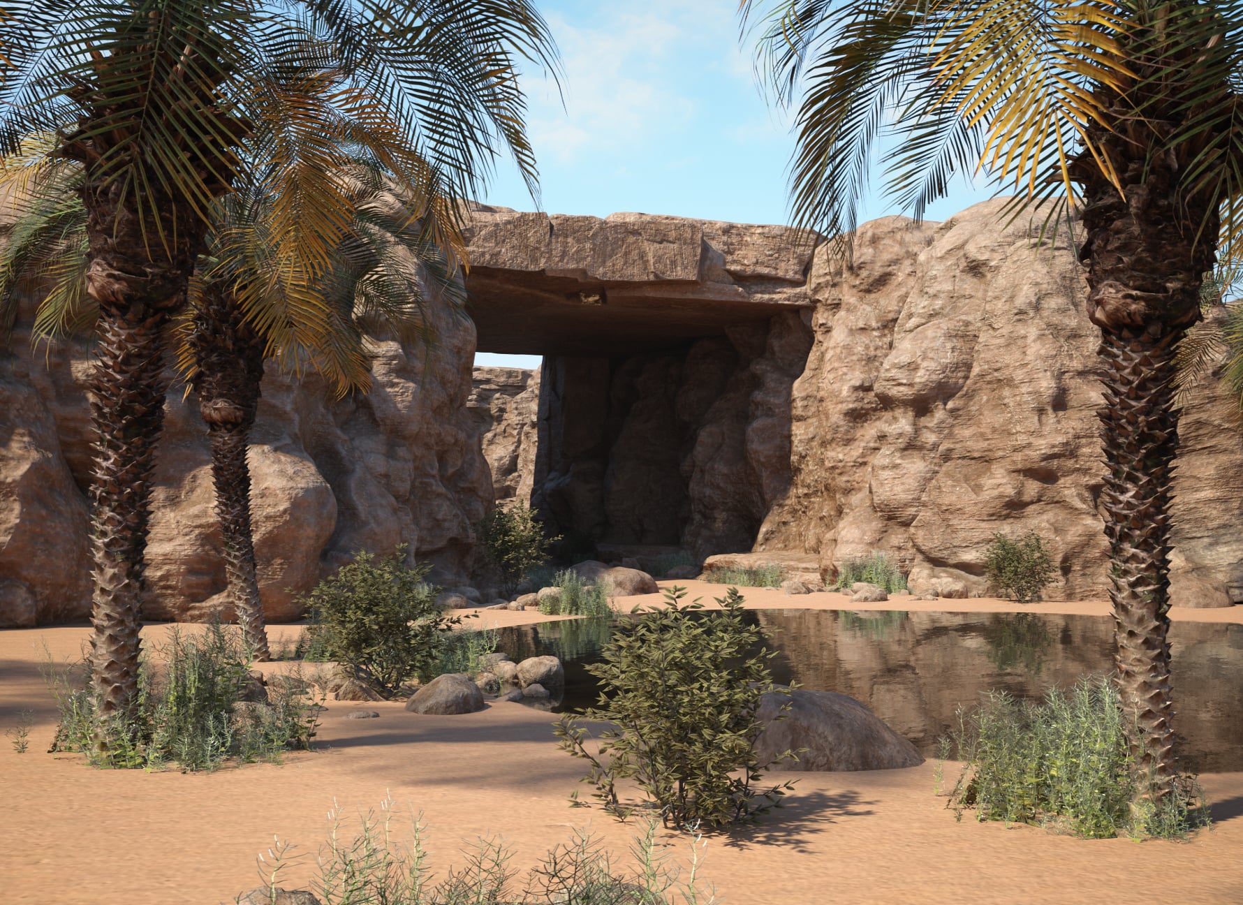 Arid Valley | Daz 3D