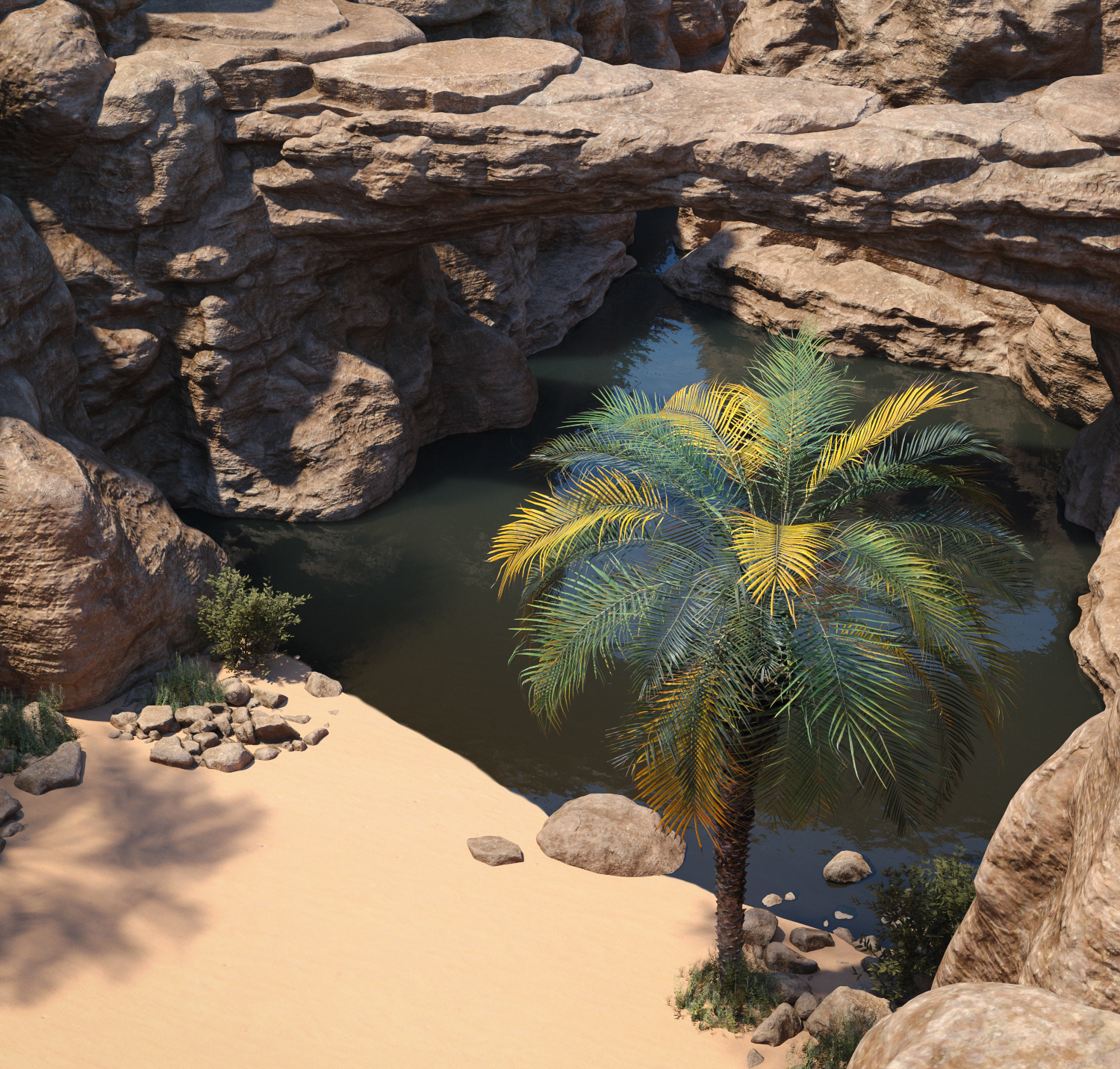 Arid Valley | Daz 3D