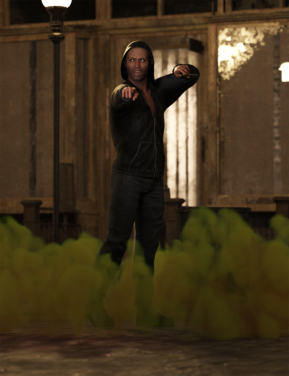 Evil Wizard Poses for Genesis 9 Masculine | Daz 3D