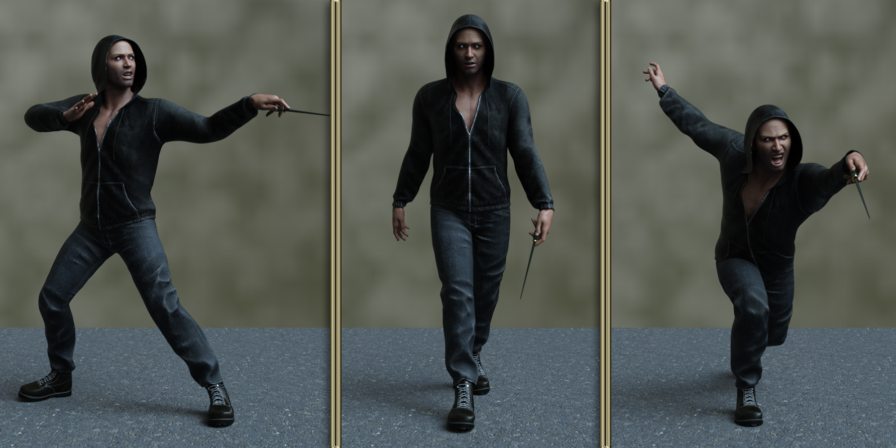 Evil Wizard Poses for Genesis 9 Masculine | Daz 3D