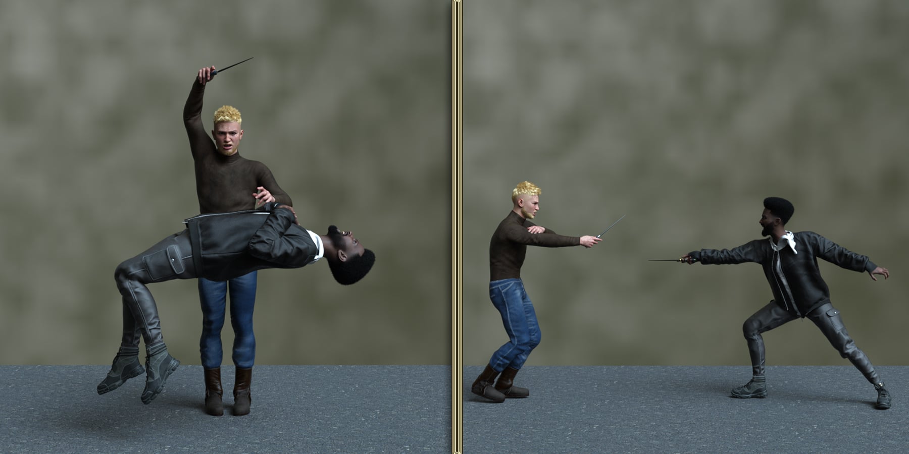 Wand Wars Poses for Genesis 9 Base | Daz 3D