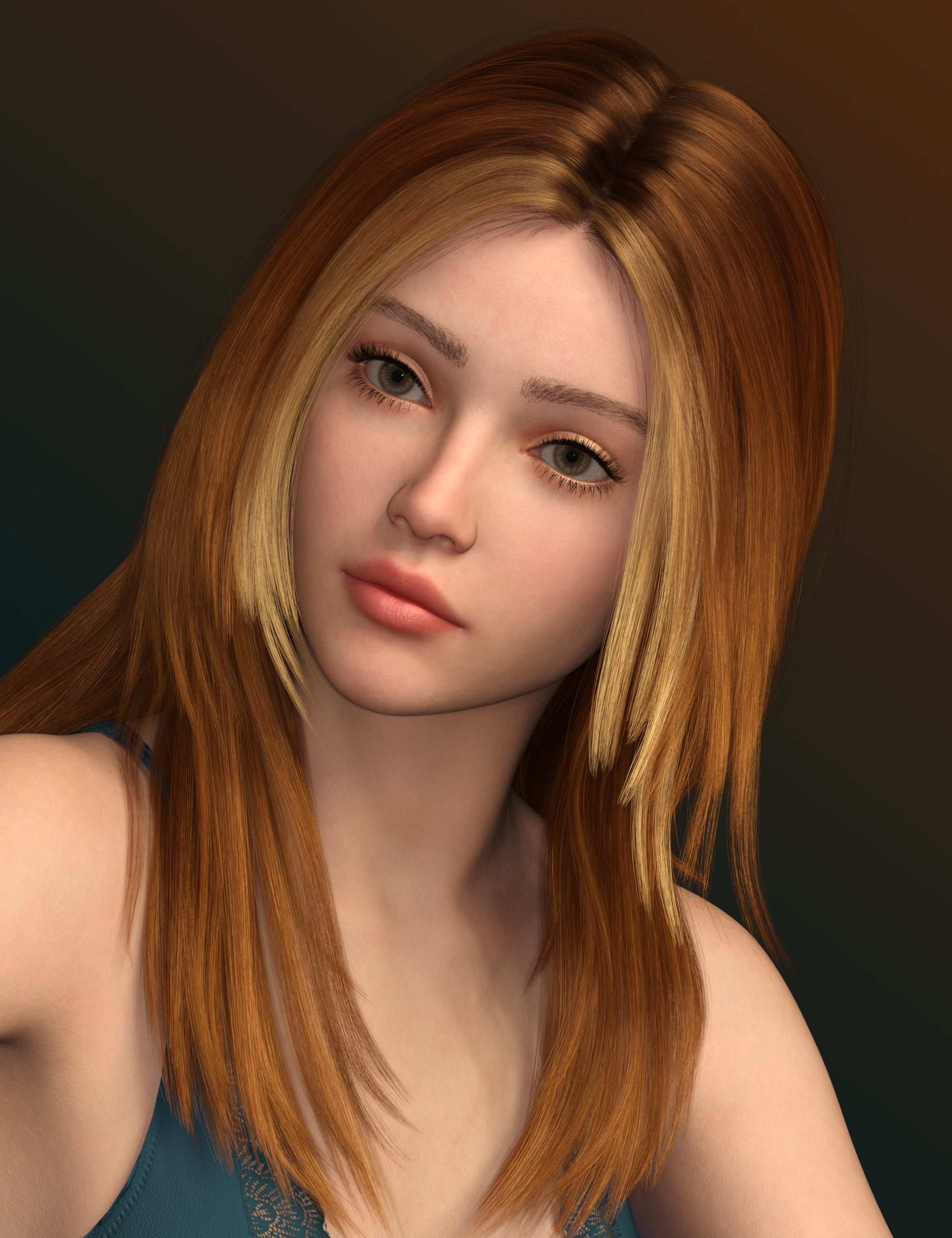 Mneme Hair for Genesis 9 | Daz 3D