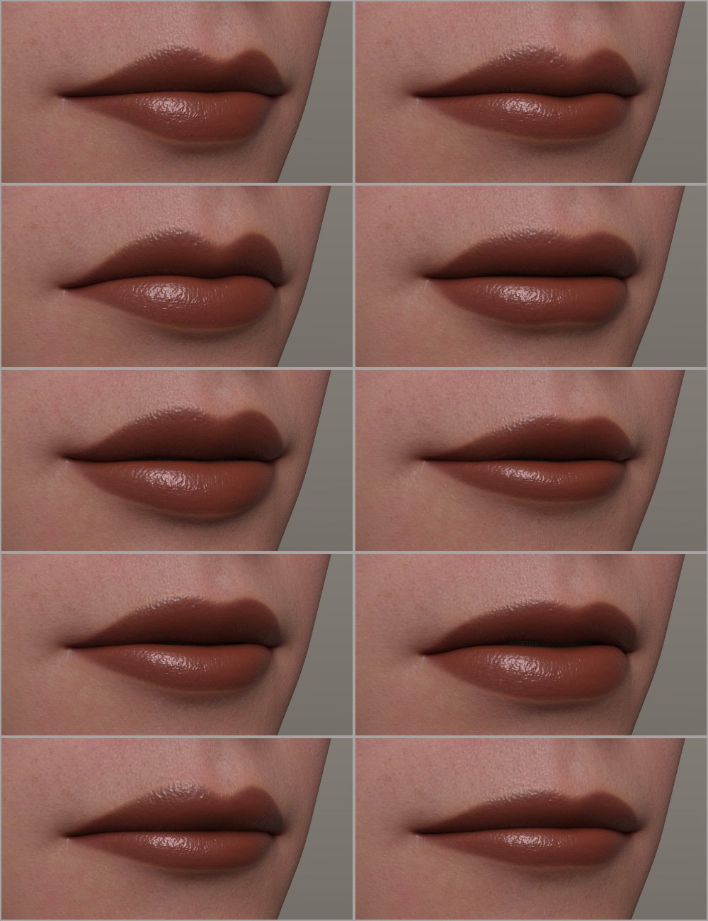 VA Lips Morphs for Genesis 9 - Merchant Resource | Daz 3D