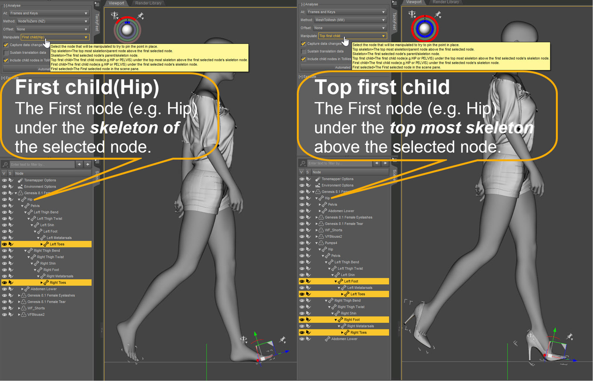 TackyFeet Plugin | Daz 3D