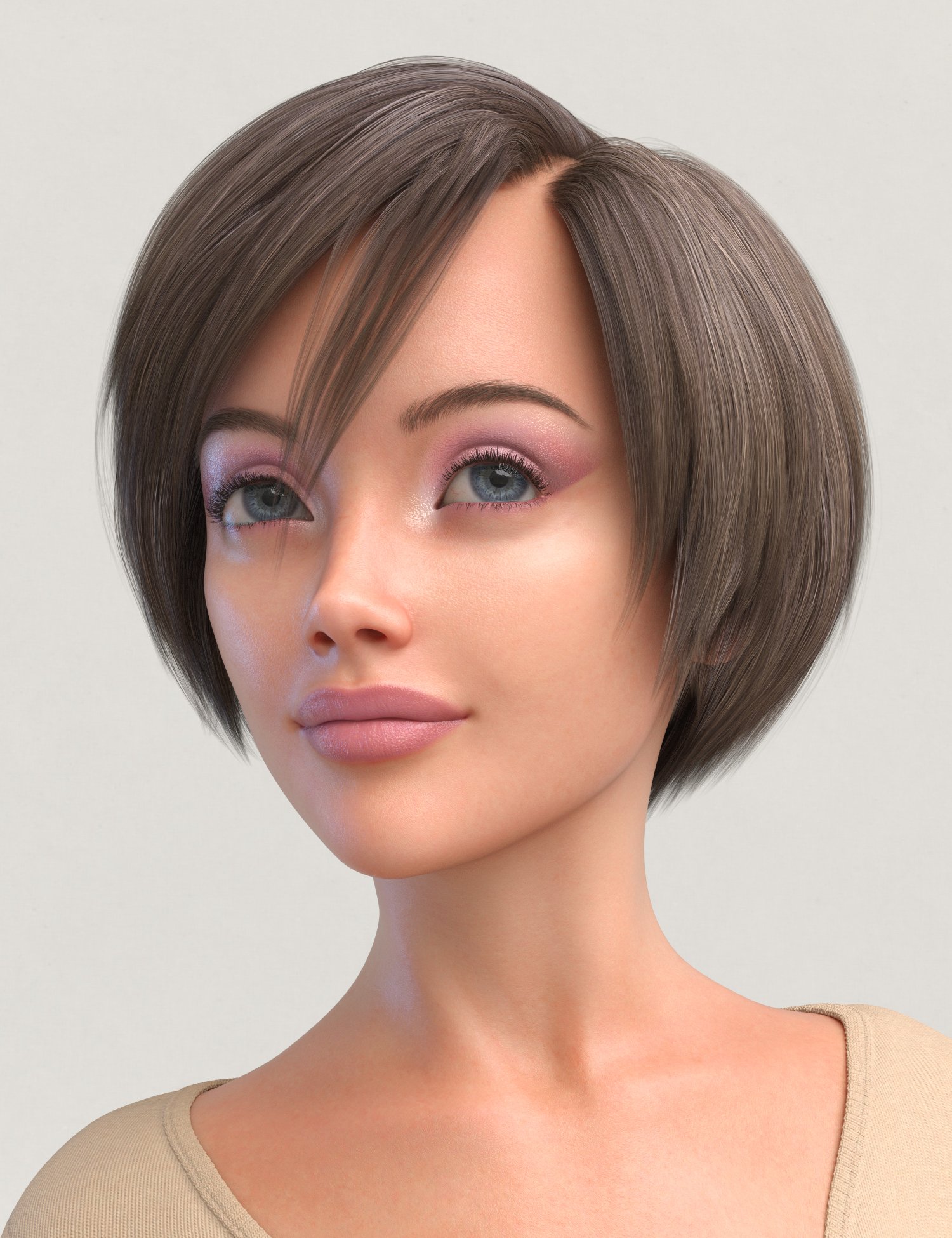 LI Lively Hair for Genesis 9 | Daz 3D