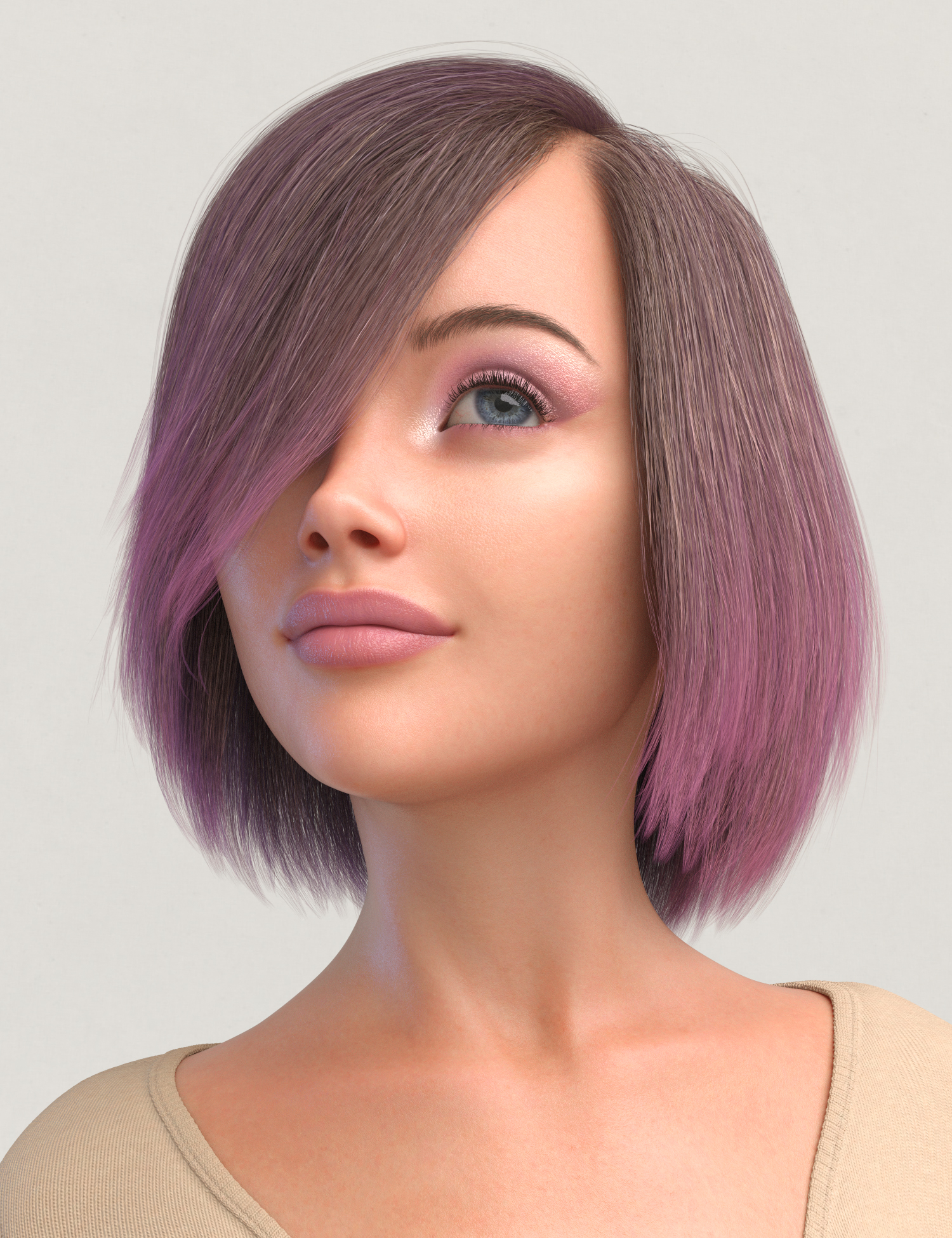 LI Lively Hair for Genesis 9 | Daz 3D