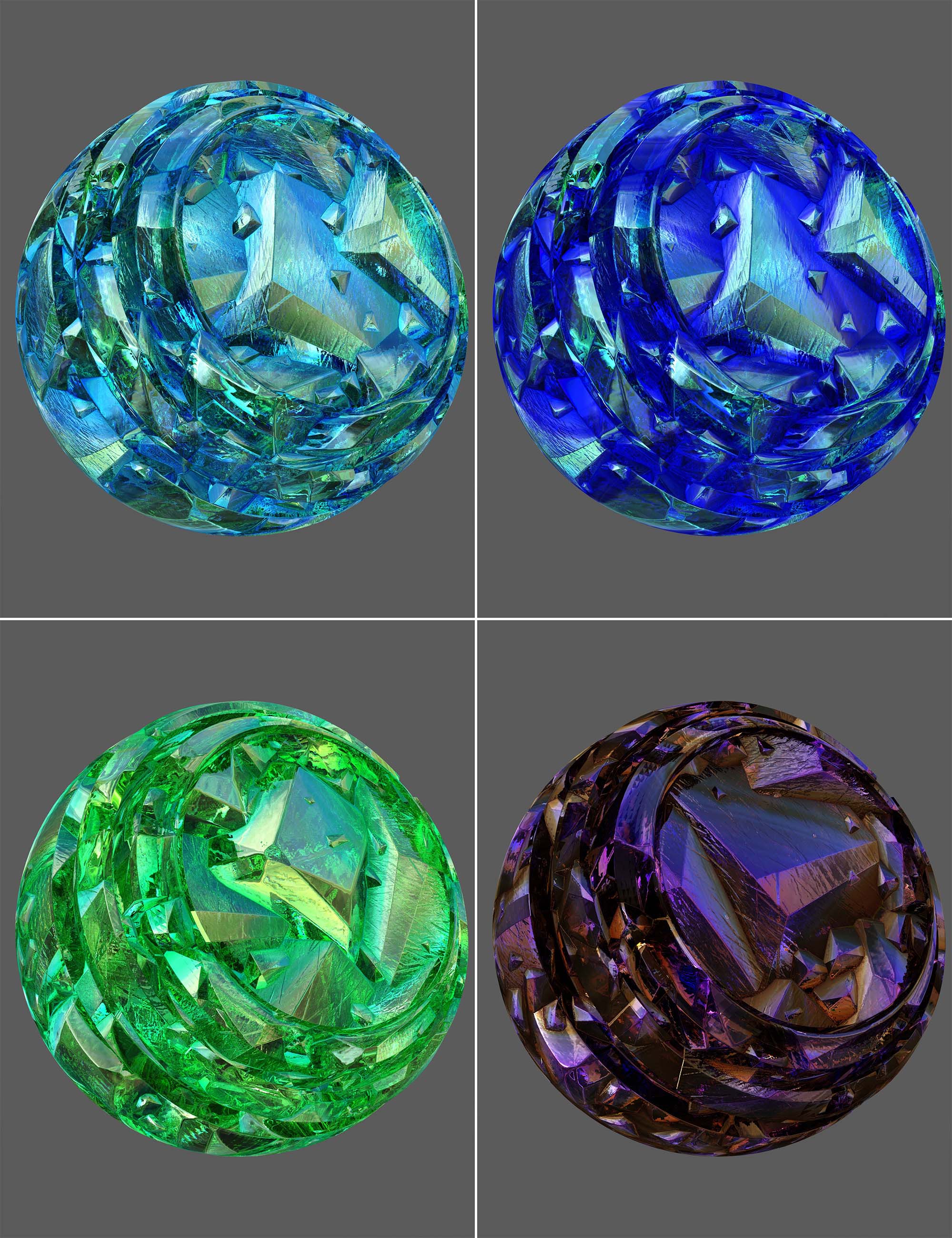 Crystals Iray Shaders - MR | Daz 3D