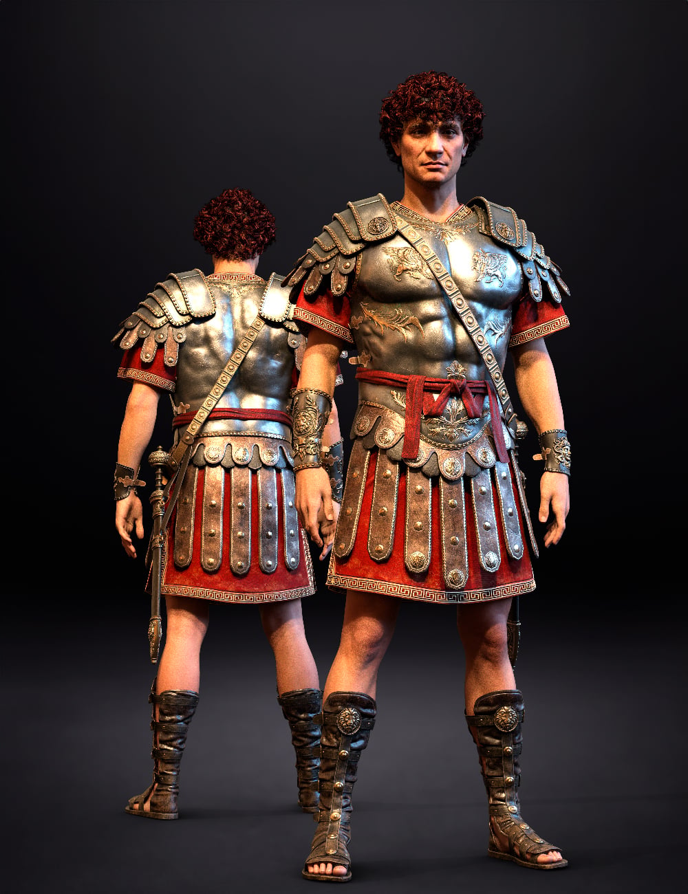 dForce Ad- Gladius: Defender of Rome HD for Genesis 9 | Daz 3D