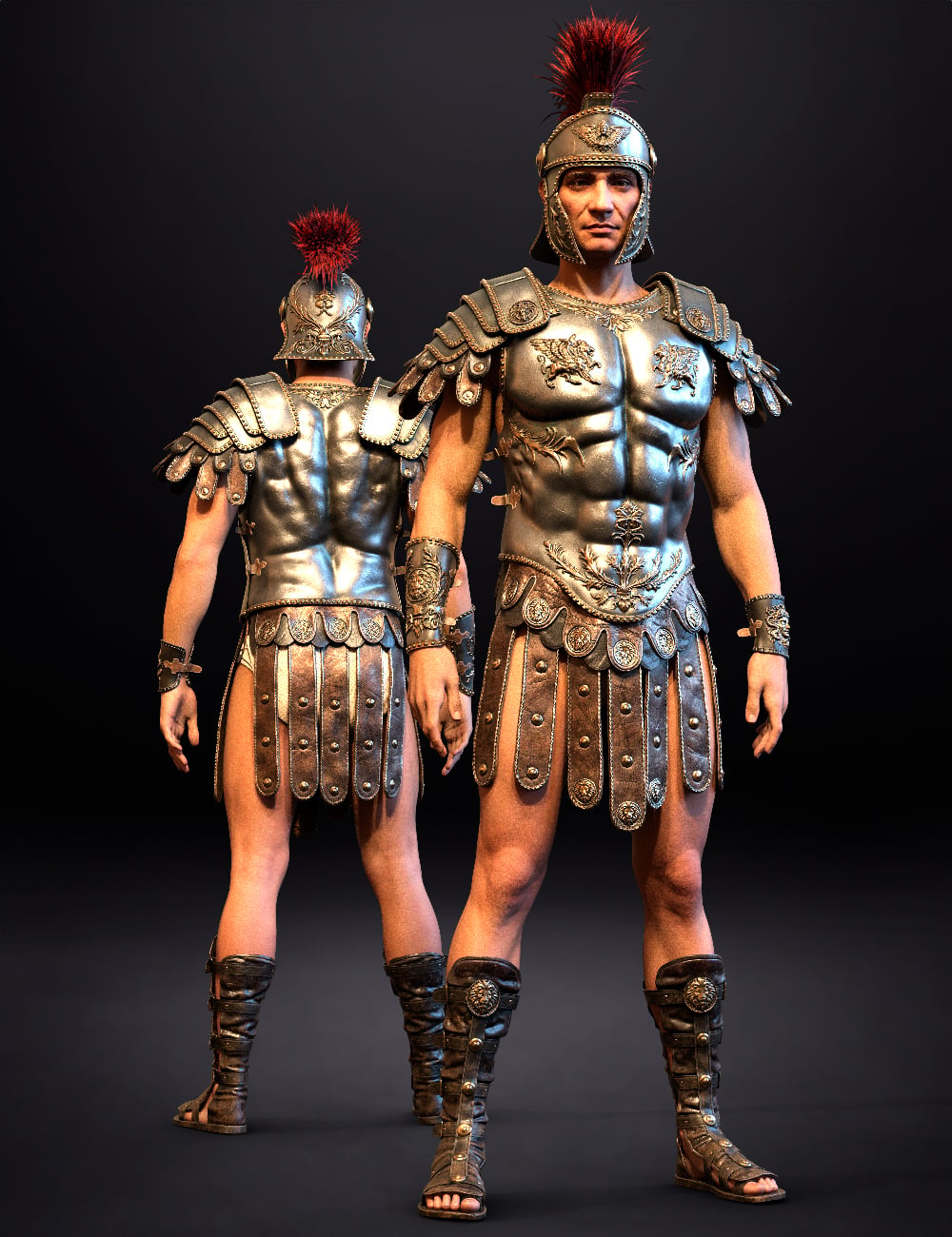 dForce Ad- Gladius: Defender of Rome HD for Genesis 9 | Daz 3D