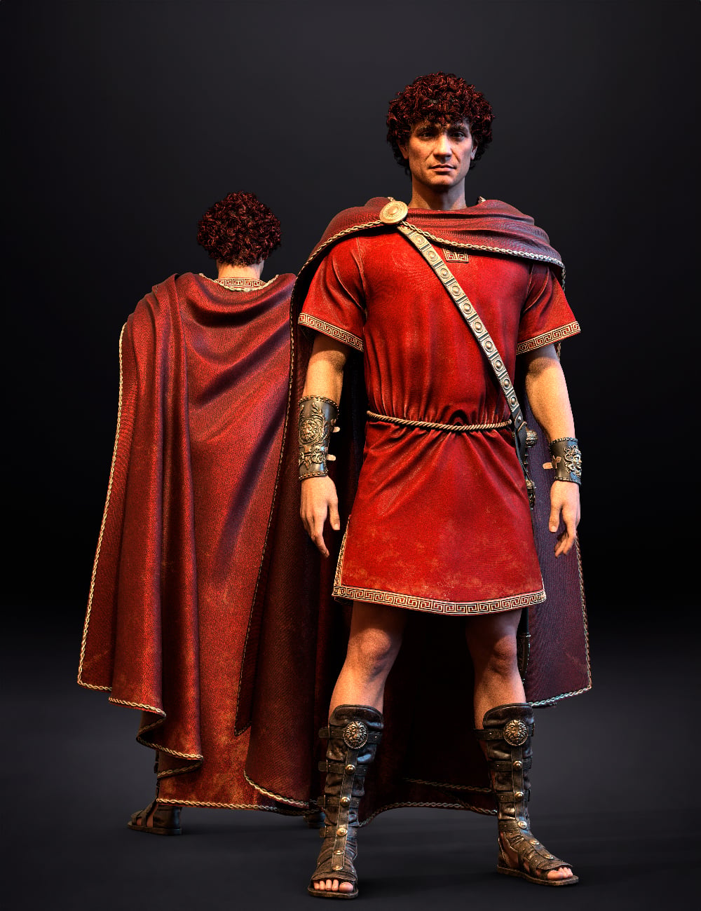 dForce Ad- Gladius: Defender of Rome HD for Genesis 9 | Daz 3D