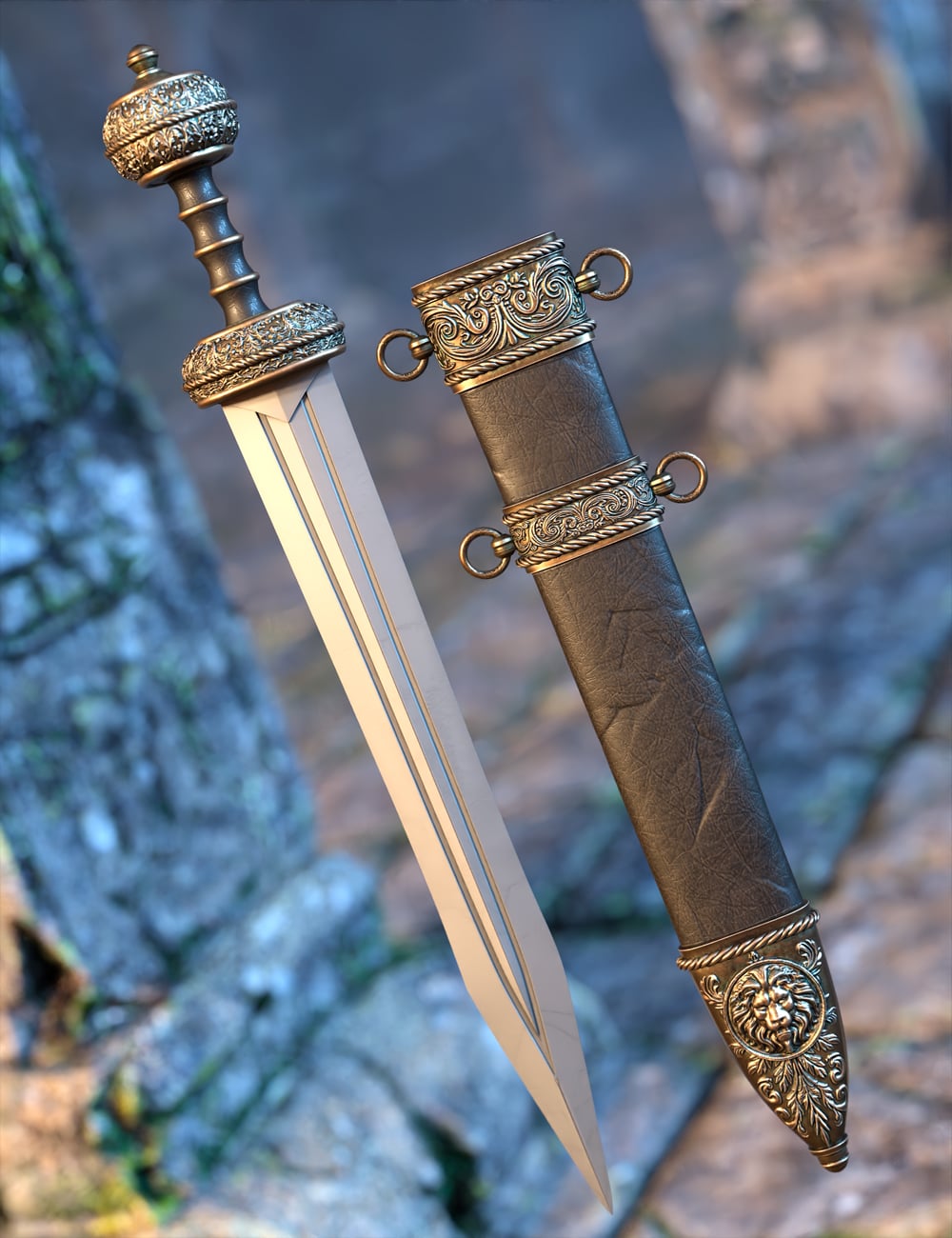 dForce Ad- Gladius: Defender of Rome HD for Genesis 9 | Daz 3D