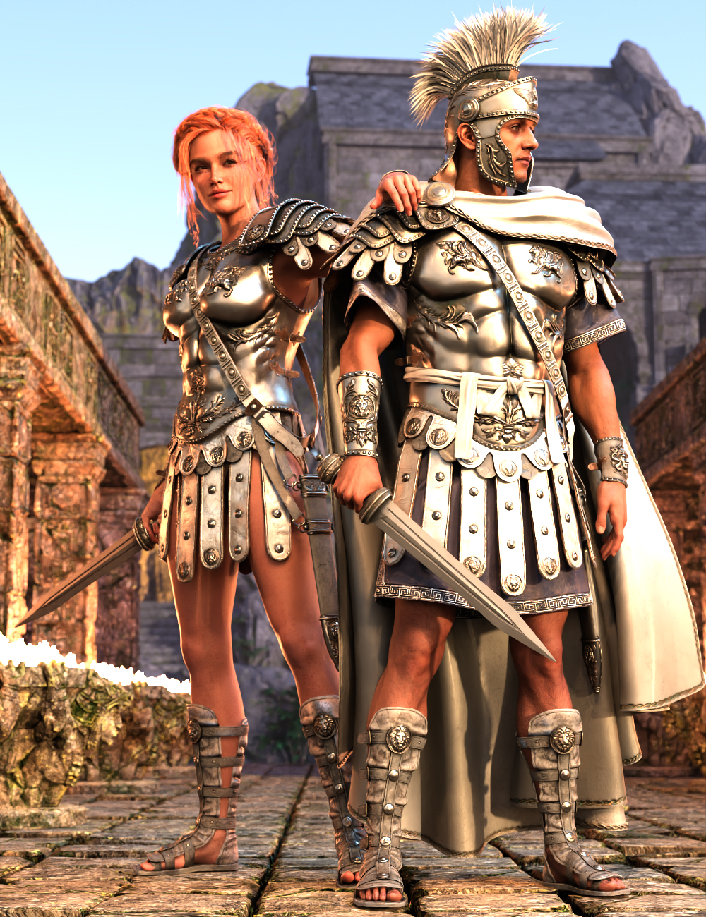Ad-Gladius: Defender of Rome Texture Expansion | Daz 3D