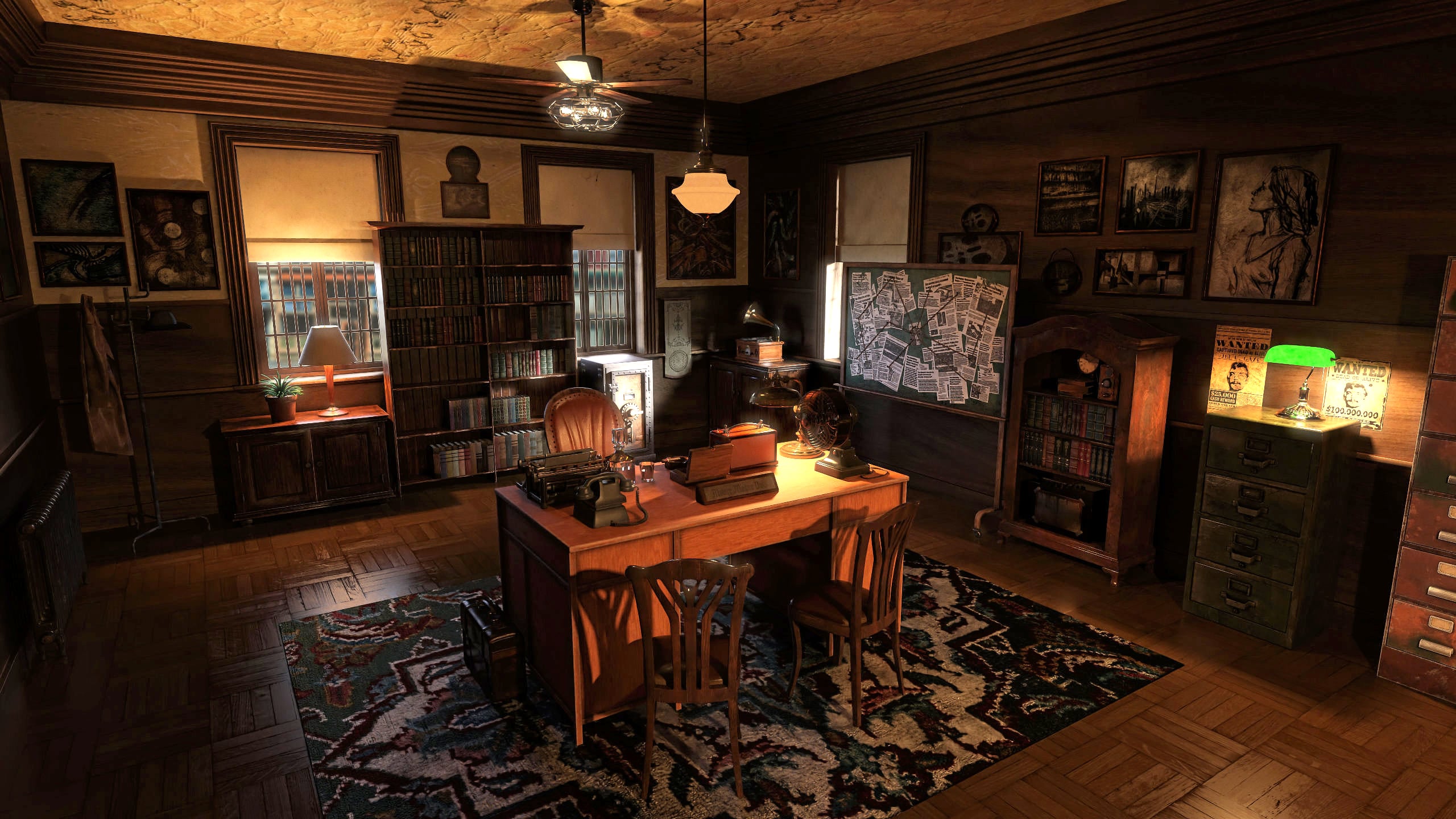 FG Detectives Office | Daz 3D