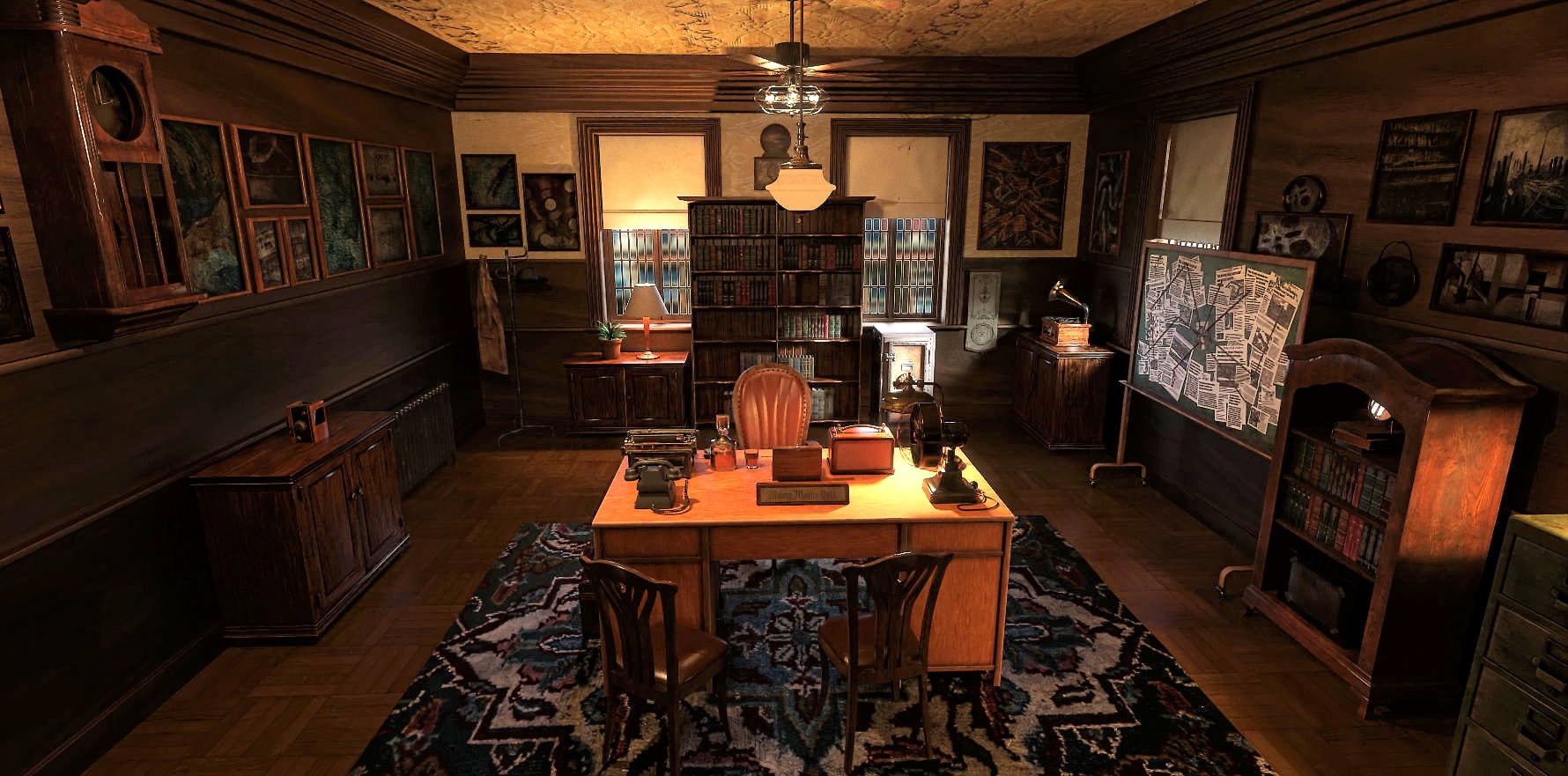 FG Detectives Office | Daz 3D