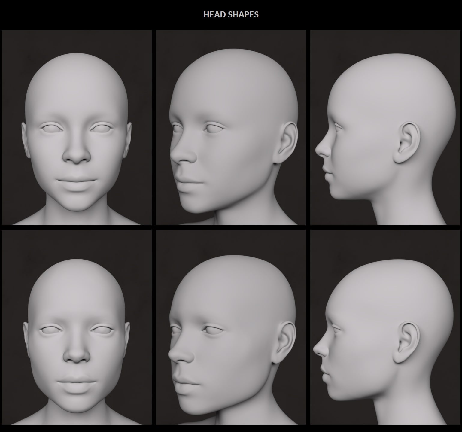 Boy Faces for Genesis 9 | Daz 3D