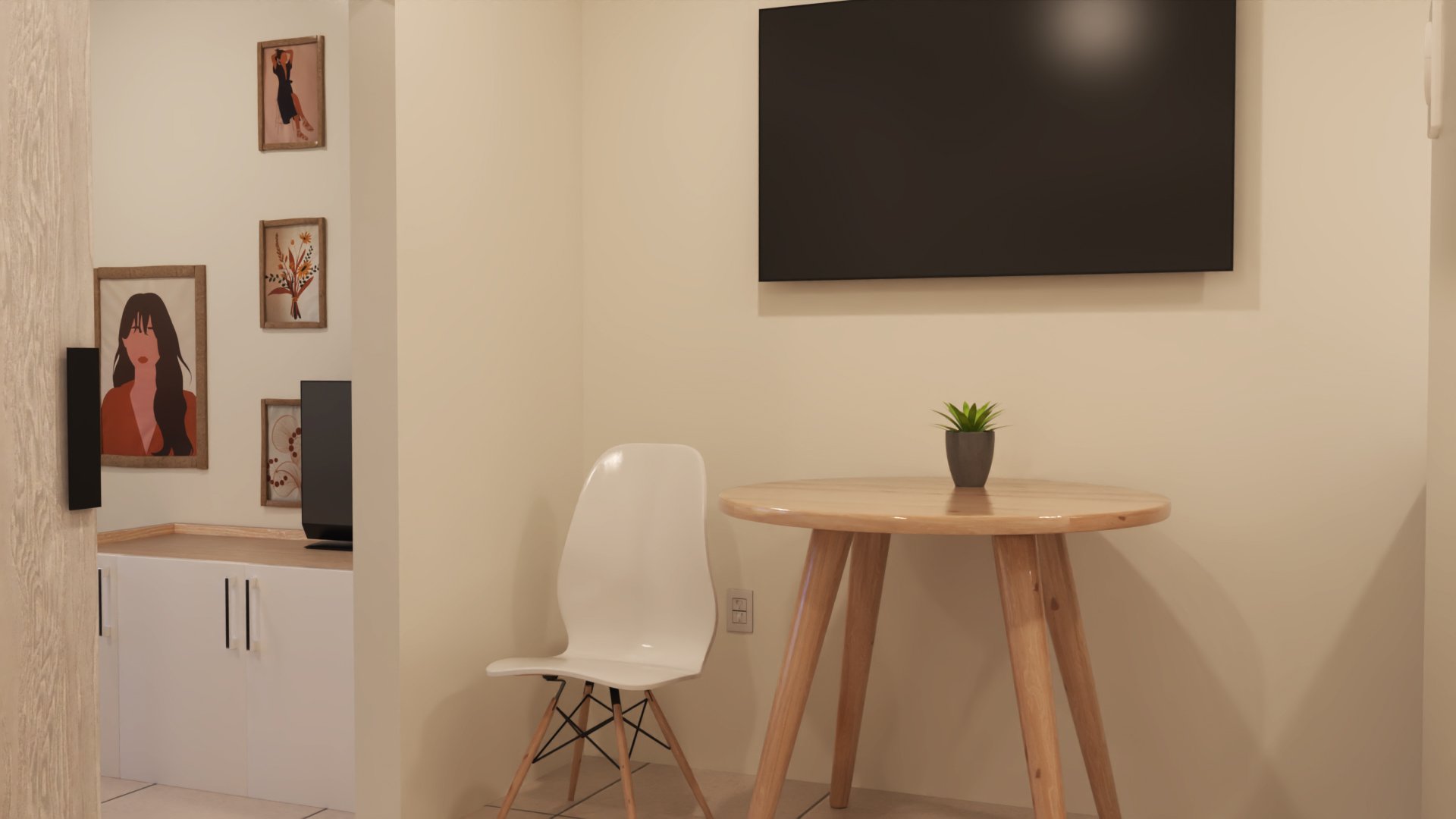 Wind Studio Flat | Daz 3D