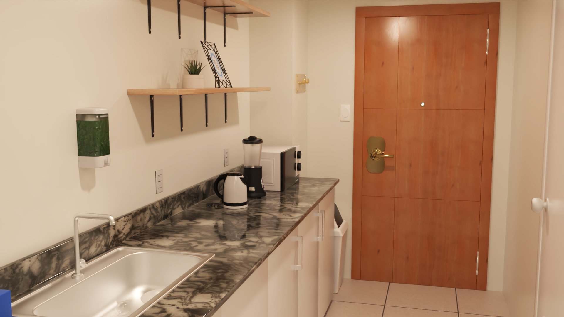 Wind Studio Flat | Daz 3D