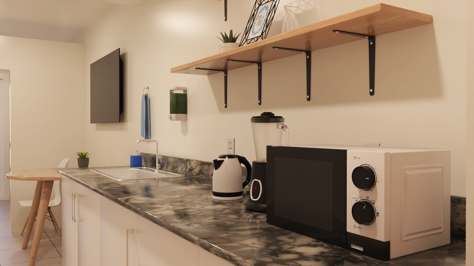 Wind Studio Flat | Daz 3D