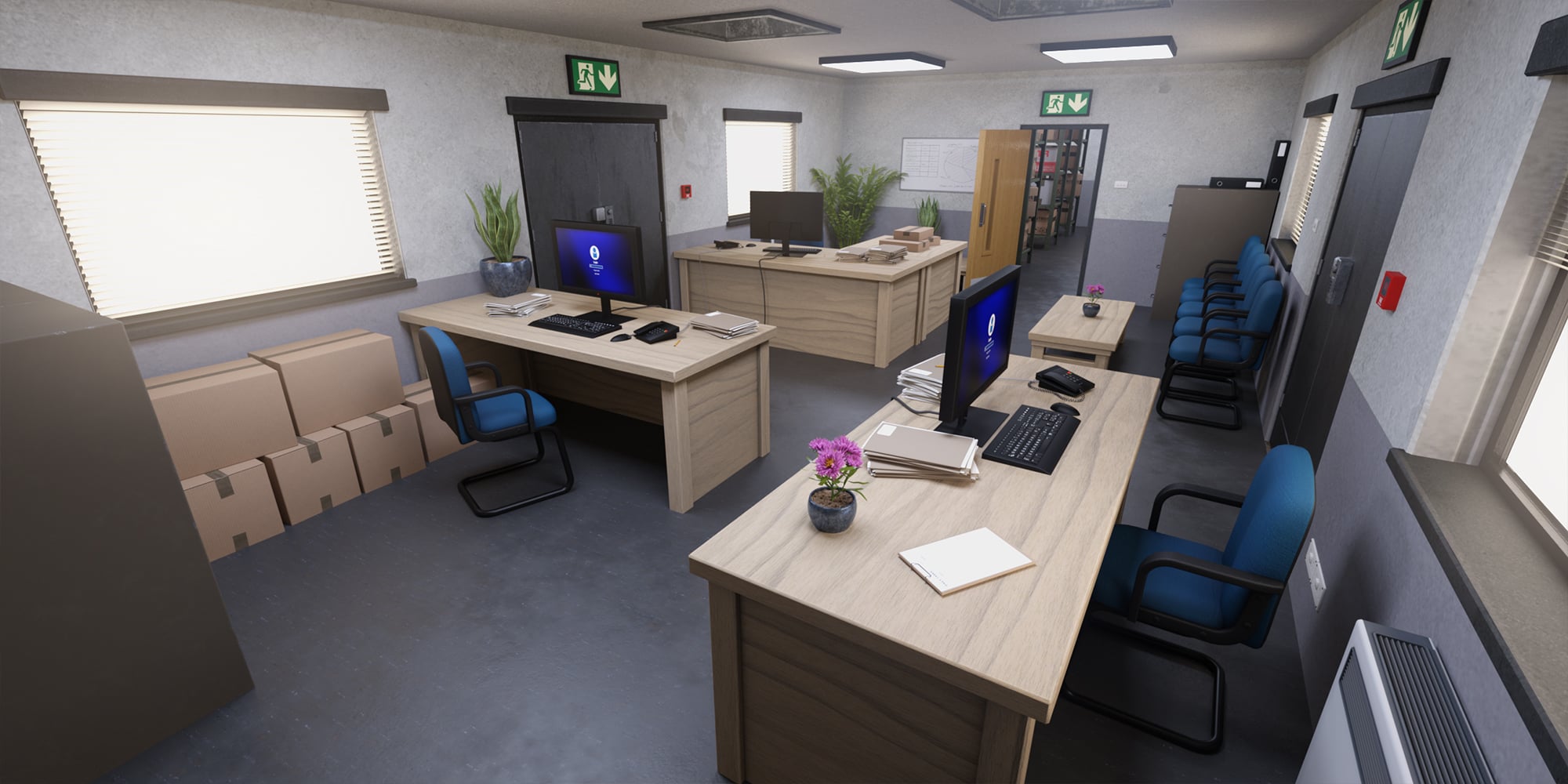 Depot Building Props | Daz 3D