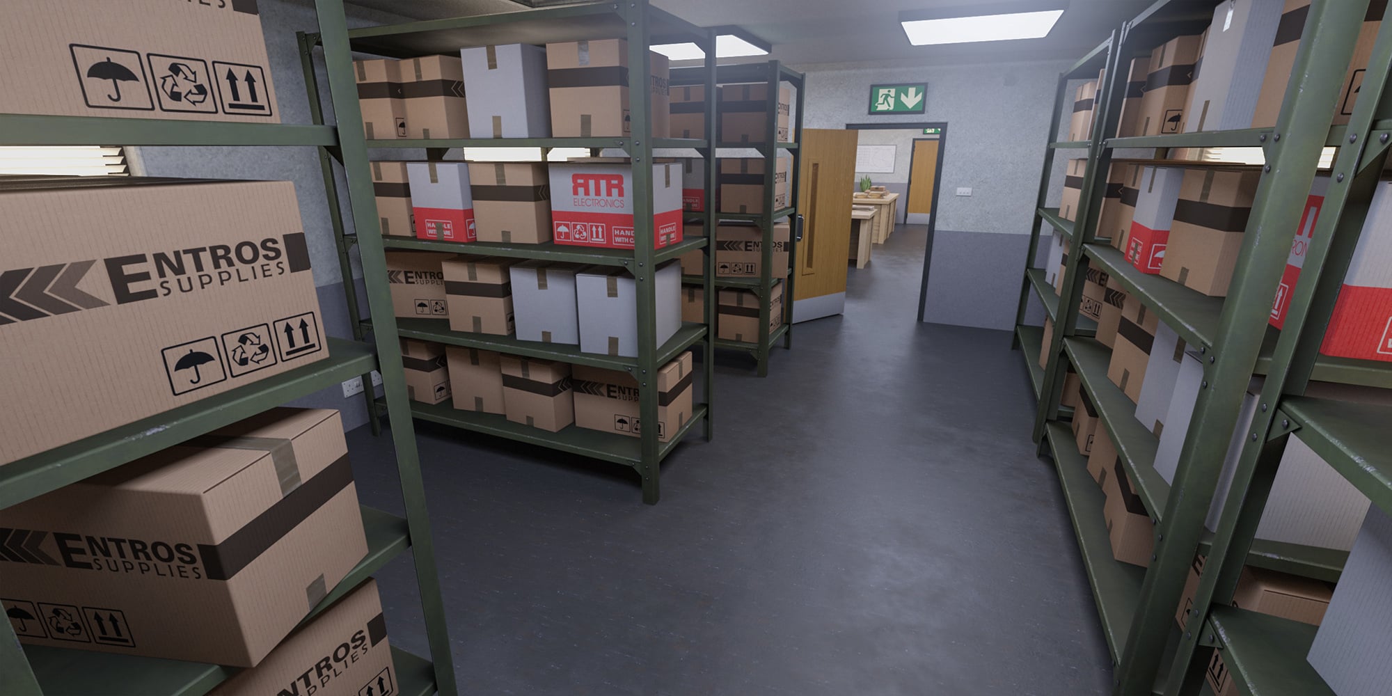 Depot Building Props | Daz 3D