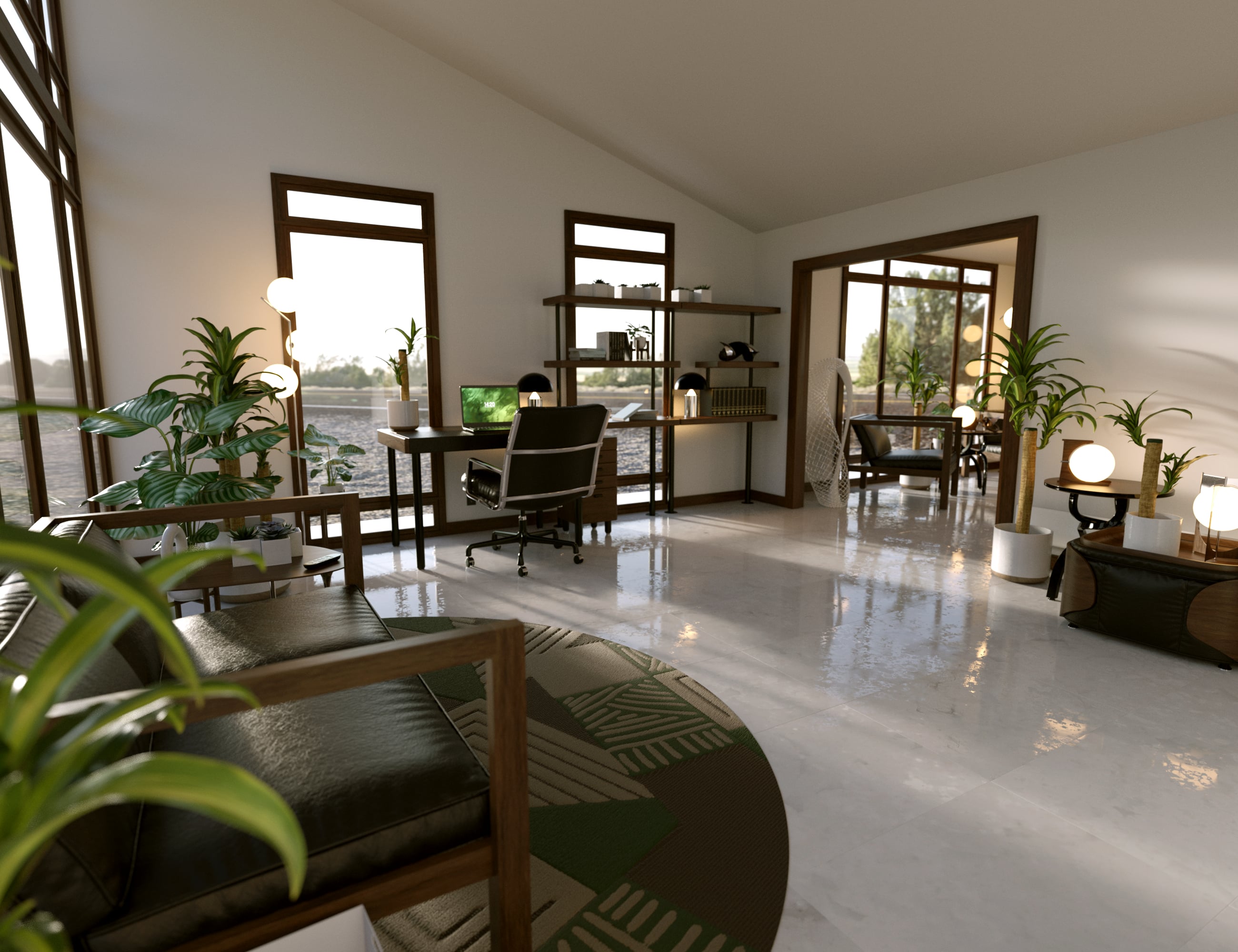 Modern Home Essentials Room Builder | Daz 3D