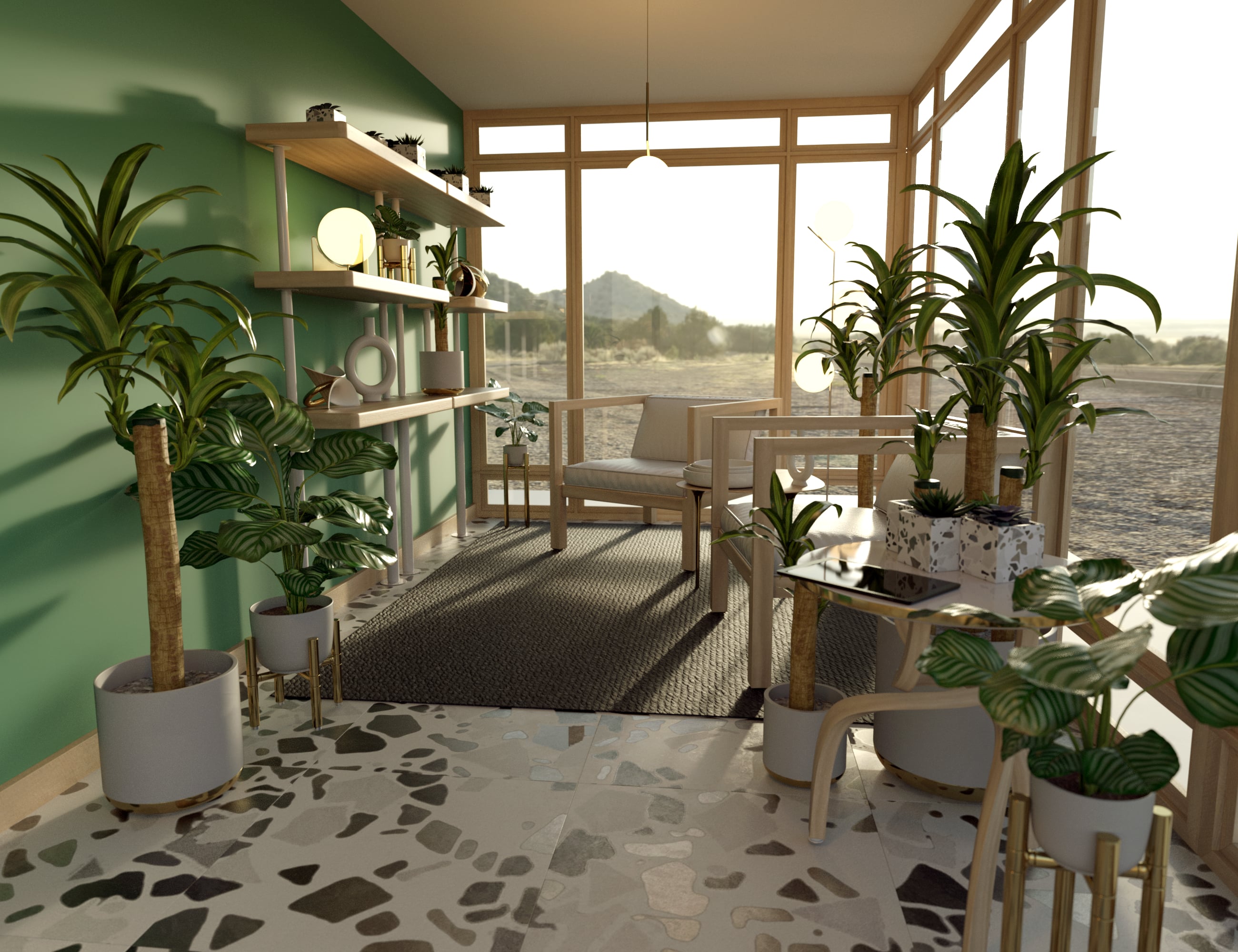 Modern Home Essentials Room Builder | Daz 3D