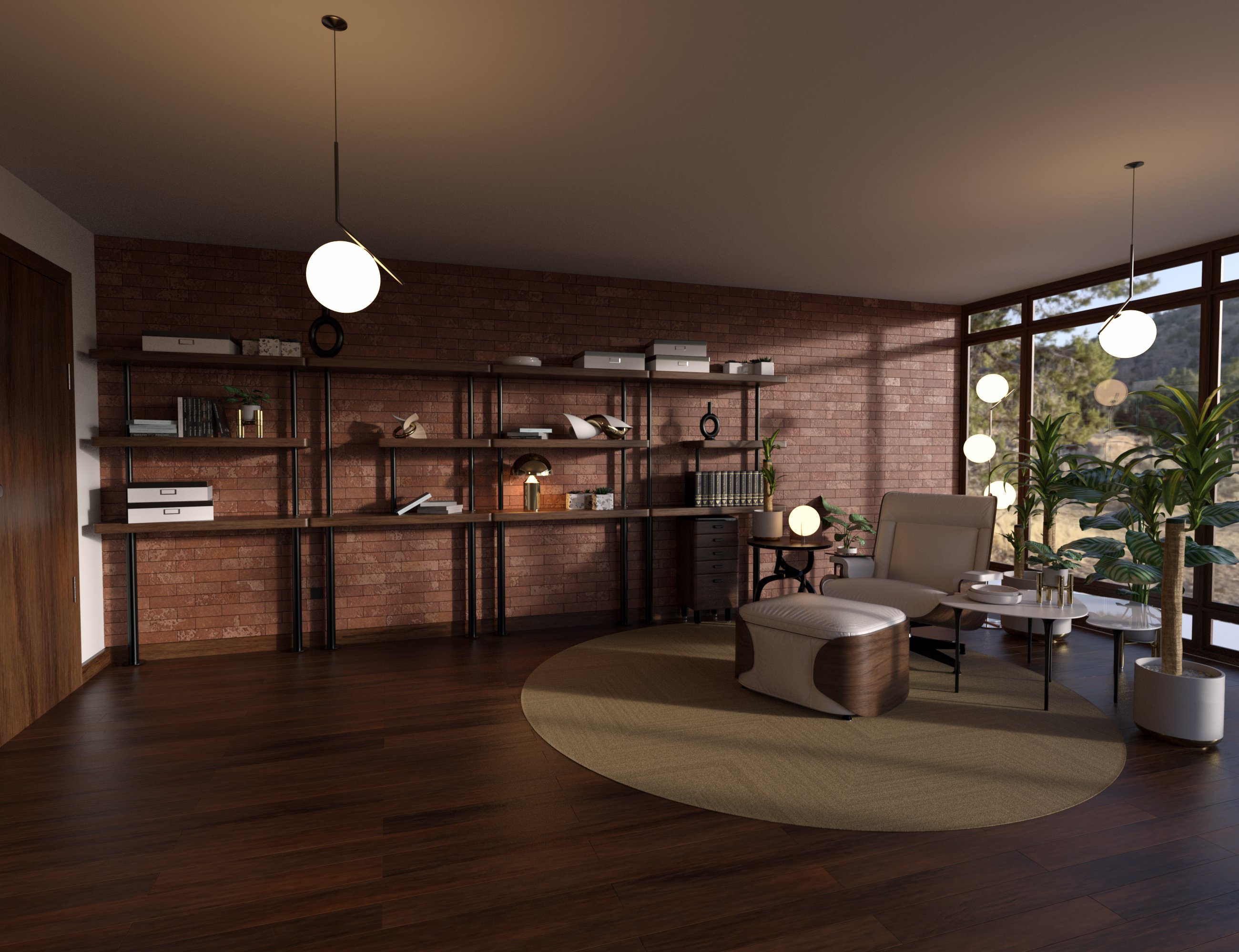 Modern Home Essentials Room Builder | Daz 3D