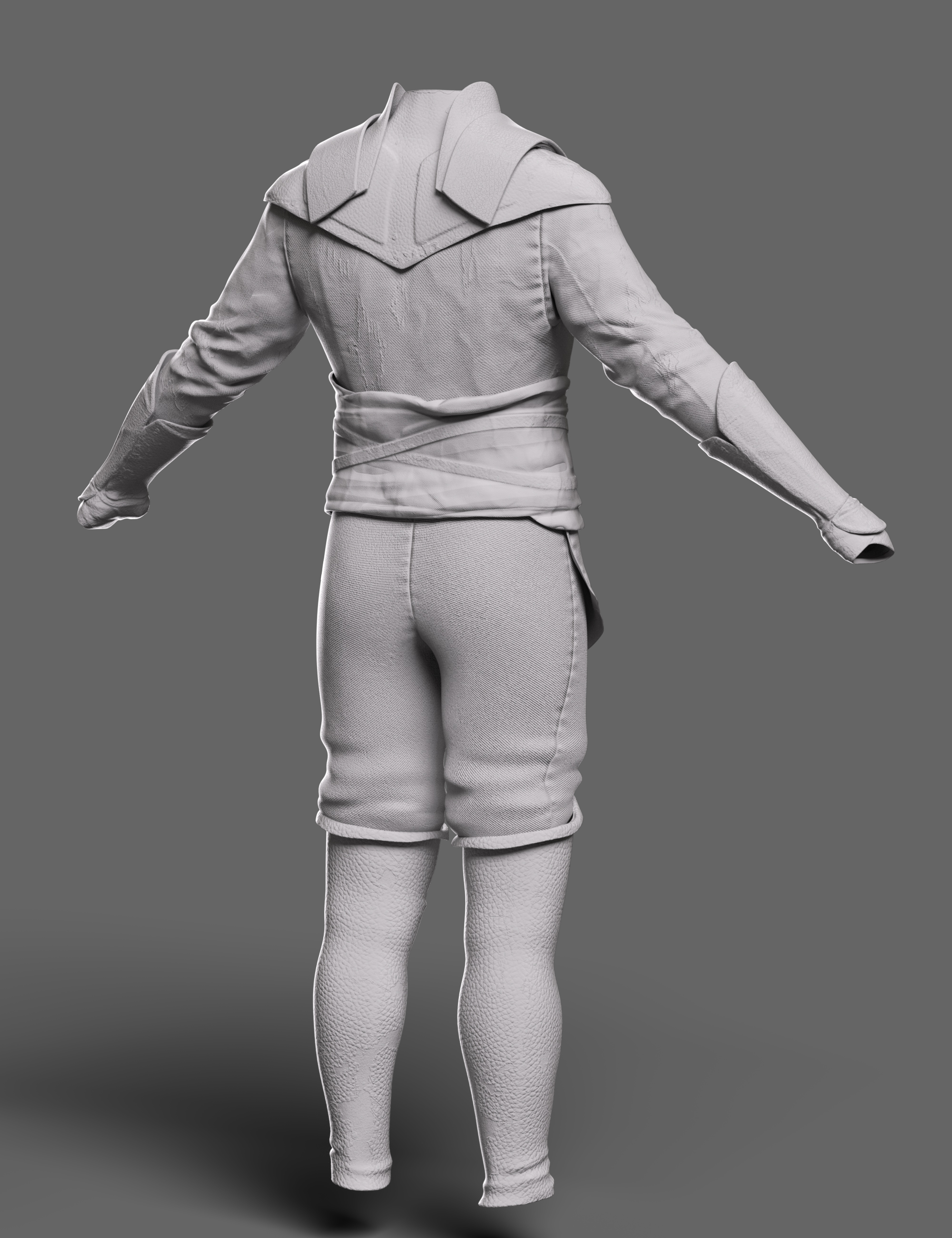 BW Zoran Crimson Armor Outfit for Genesis 9 | Daz 3D