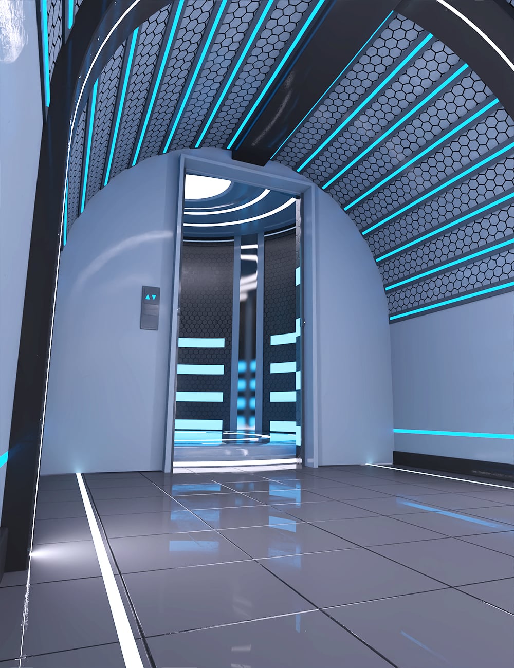 FH Sci-Fi Elevator | Daz 3D