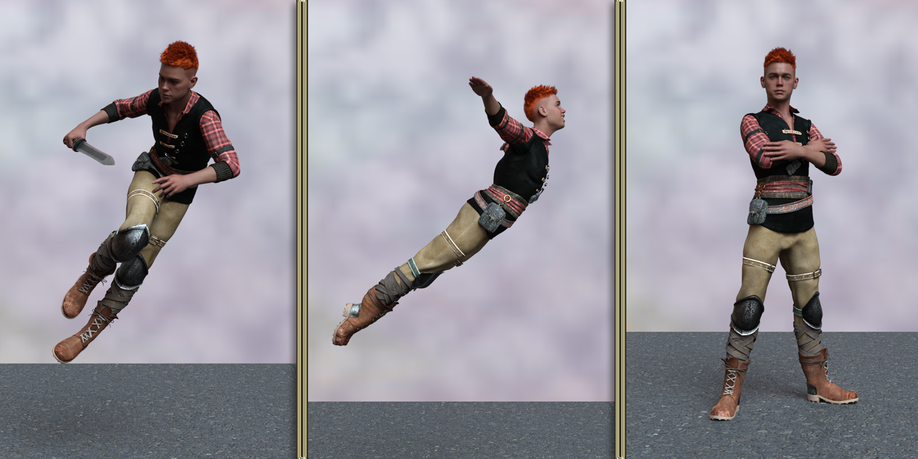 Lost Boy Poses for Genesis 9 Base | Daz 3D