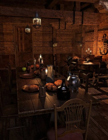 FG Pirate Dining Bundle | Daz 3D