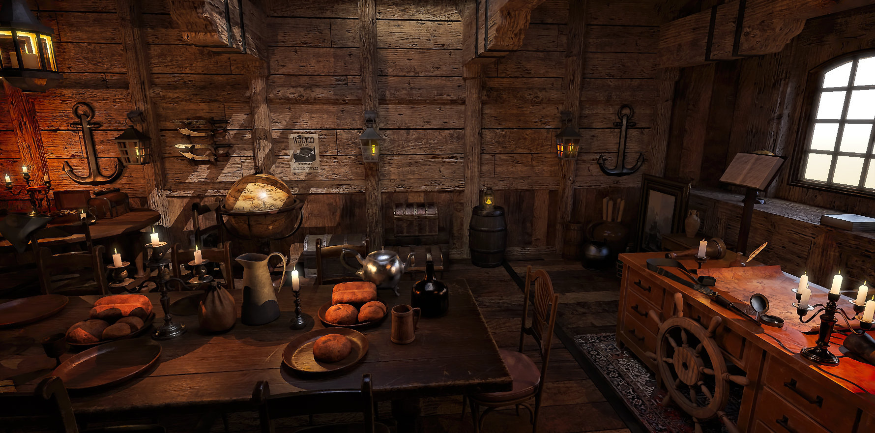 FG Pirate Dining Bundle | Daz 3D