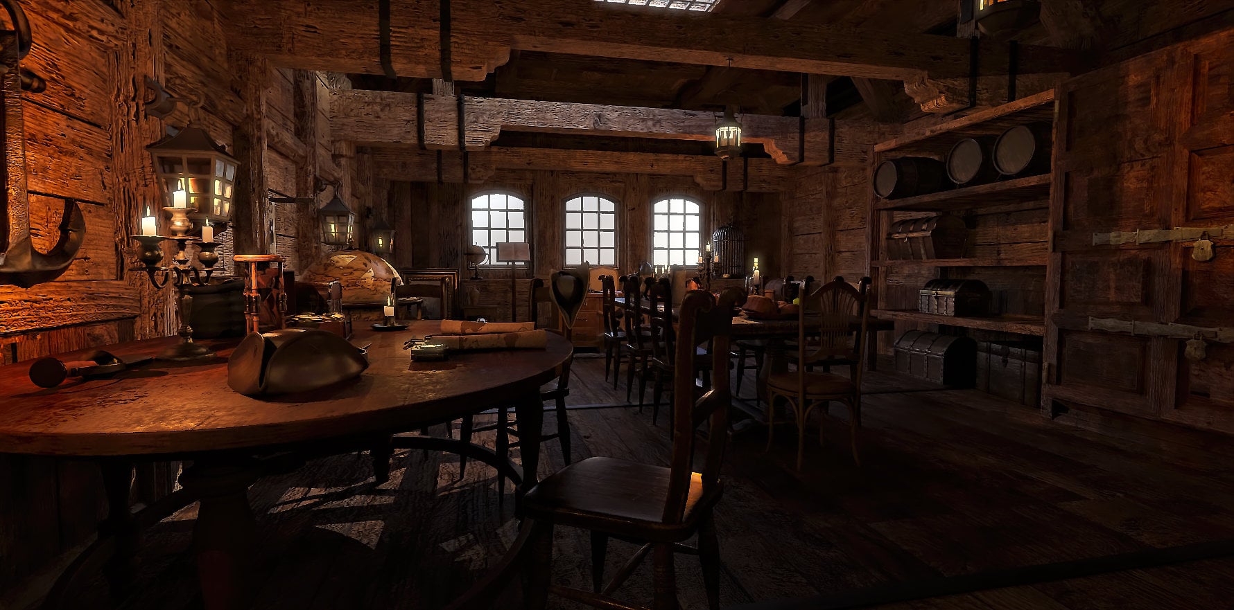 FG Pirate Dining Bundle | Daz 3D