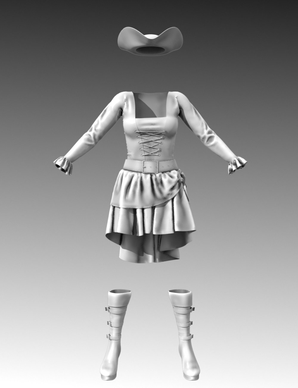 FG Pirate Dining Bundle | Daz 3D