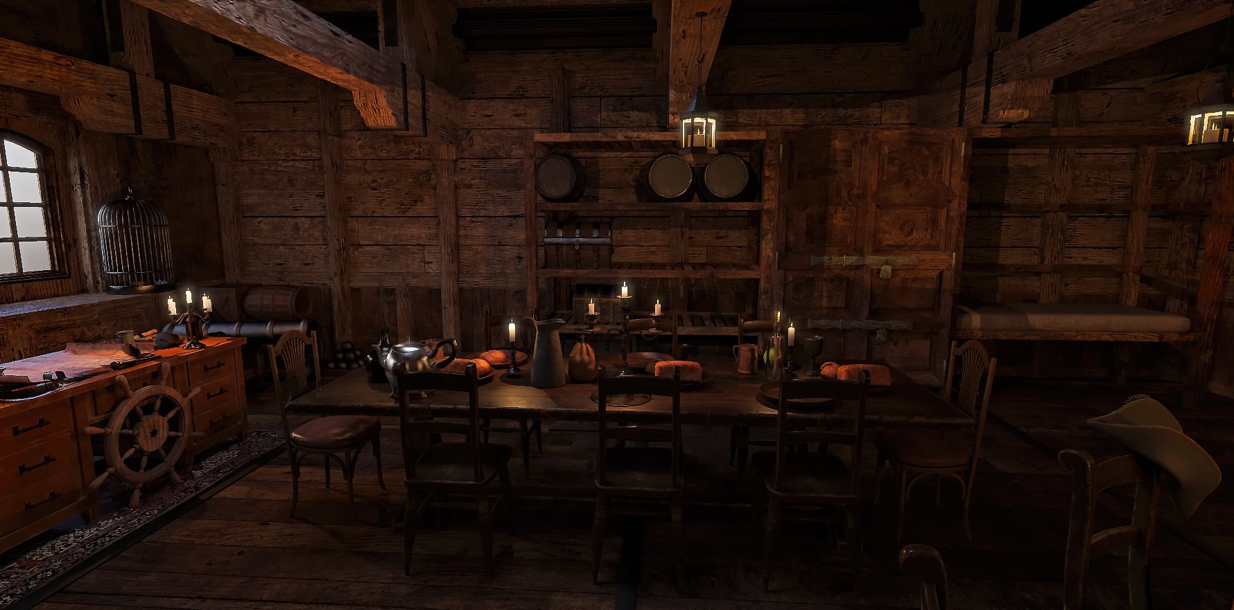 FG Pirate Dining Bundle | Daz 3D