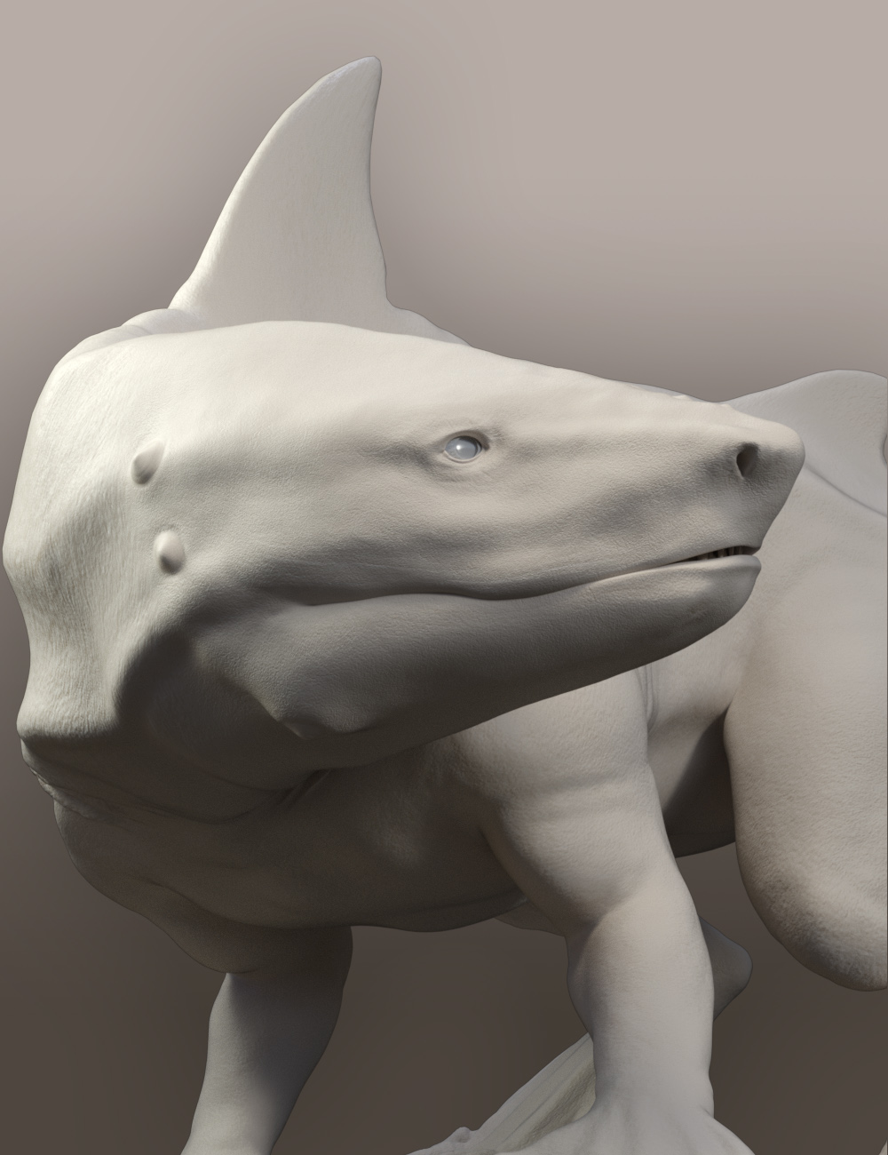 Shark Beast for Dragon 3 | Daz 3D